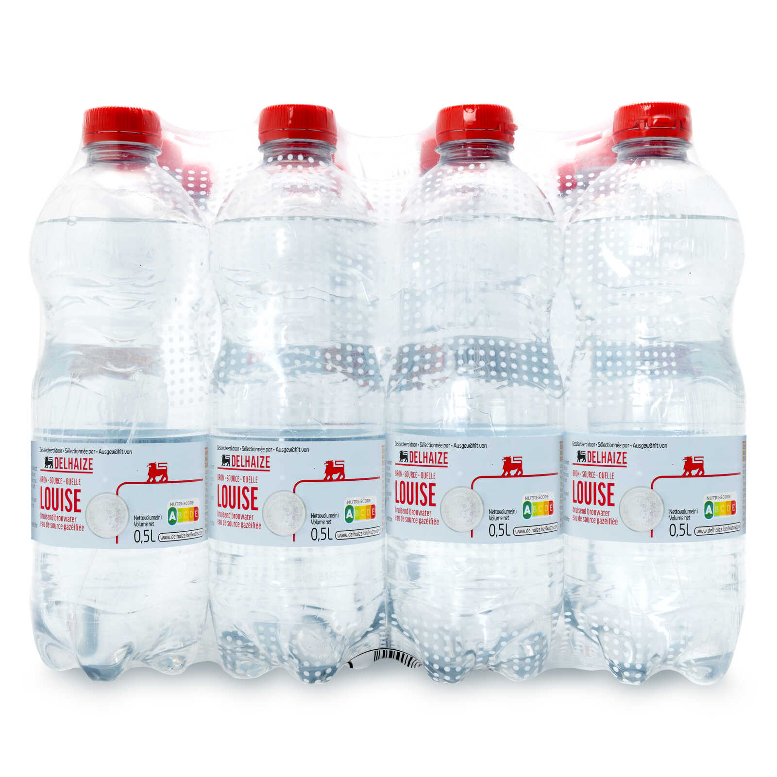 Delhaize | Eau de source | Pétillant | 12 x 50 cl | Delhaize