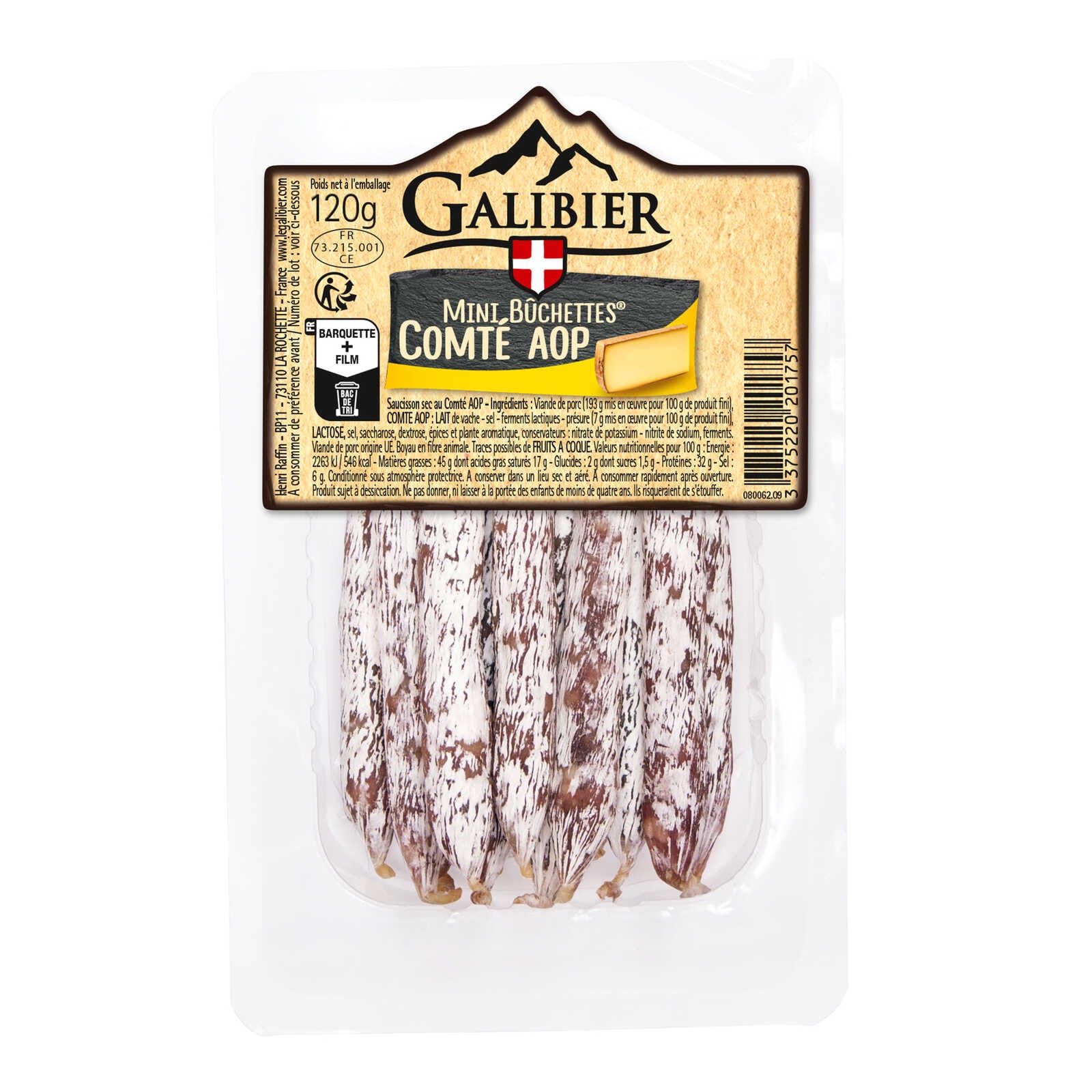 Galibier | Mini Buchettes | Comte | 120 gr | Delhaize