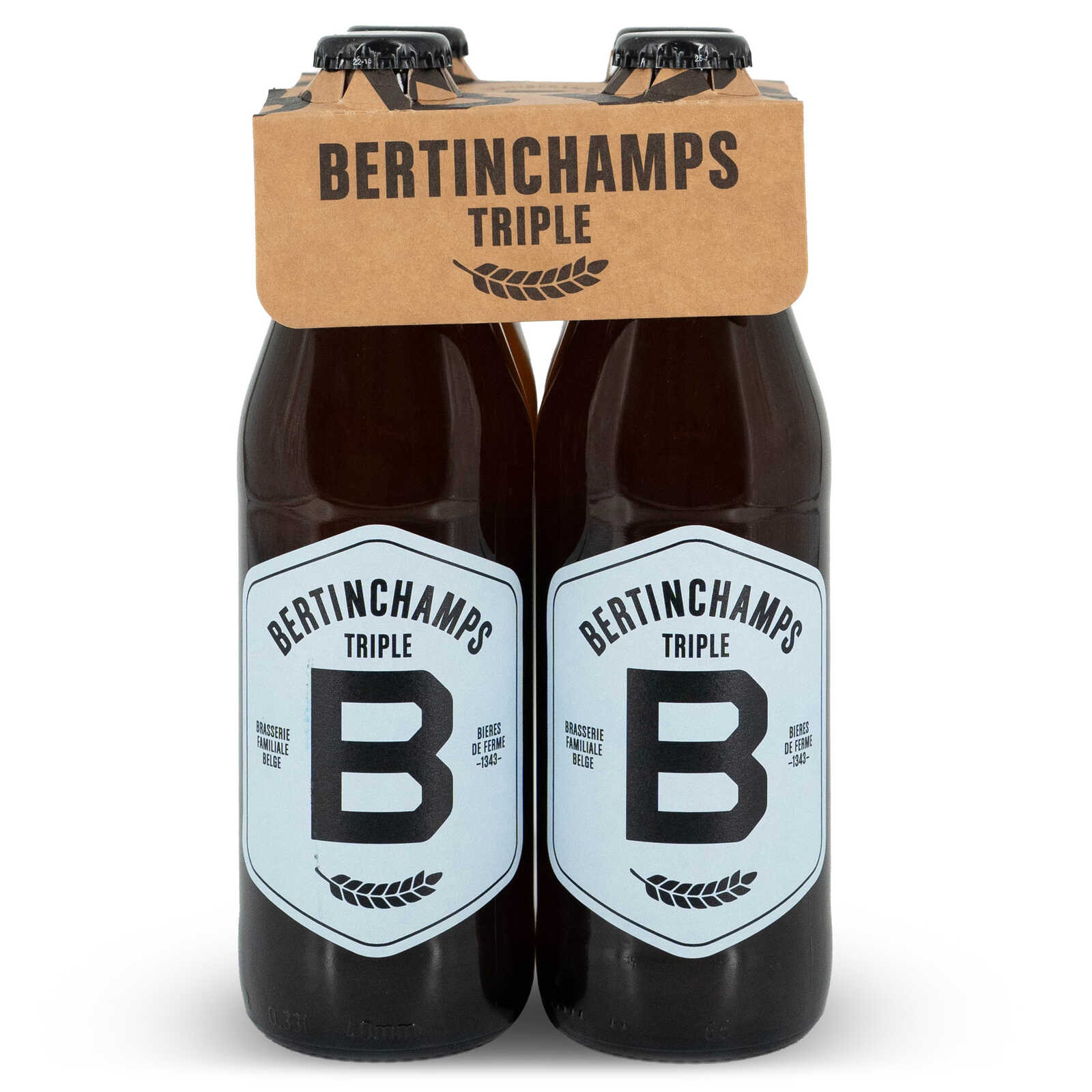 Bertinchamps | Tripel bier | 8% alc | 4 x 33 cl | Delhaize