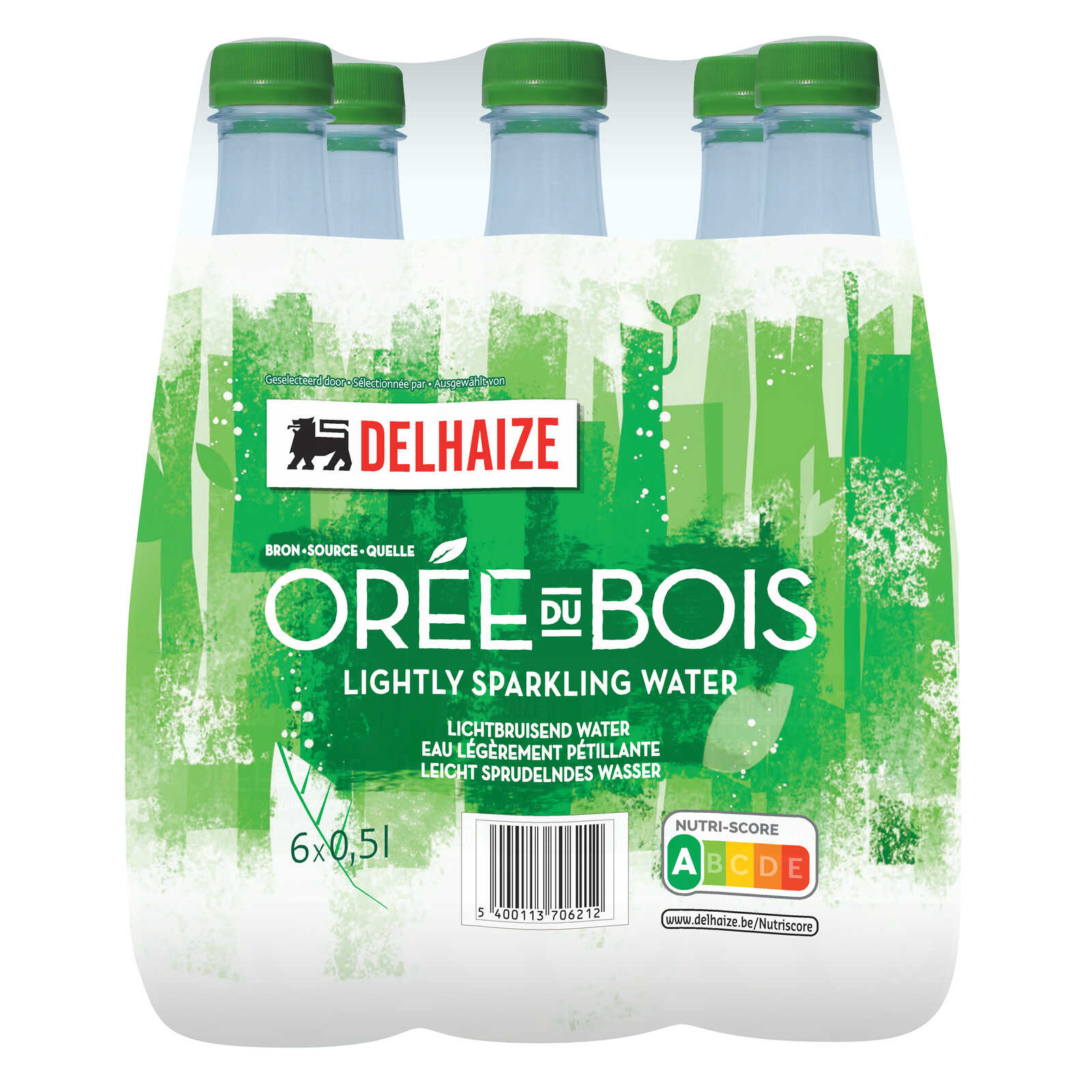Delhaize | Orée du Bois | Eau minérale | Légèrement pétillant | Pet | 6 ...