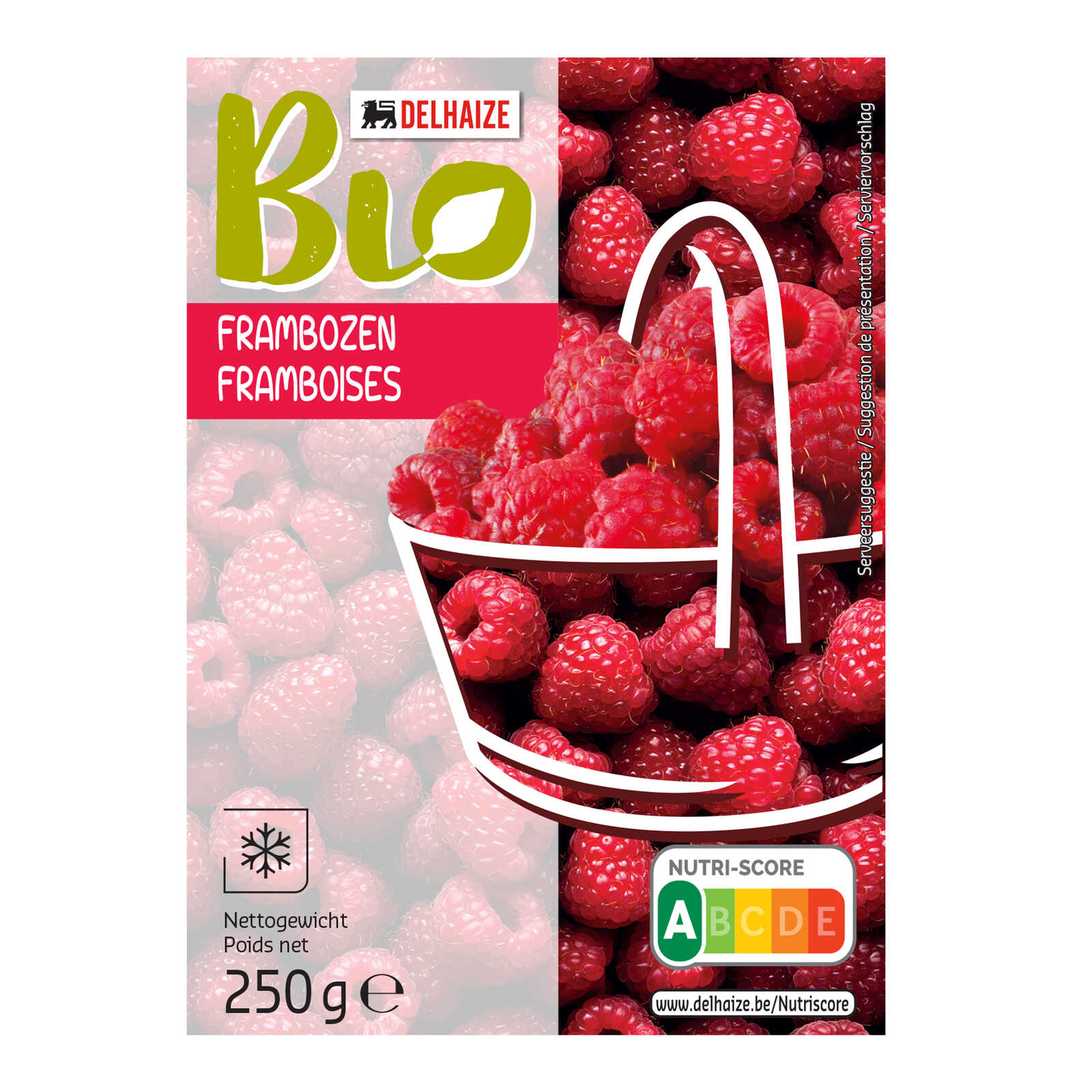 Delhaize | Bio | Frambozen | Bio | 250 gr | Delhaize