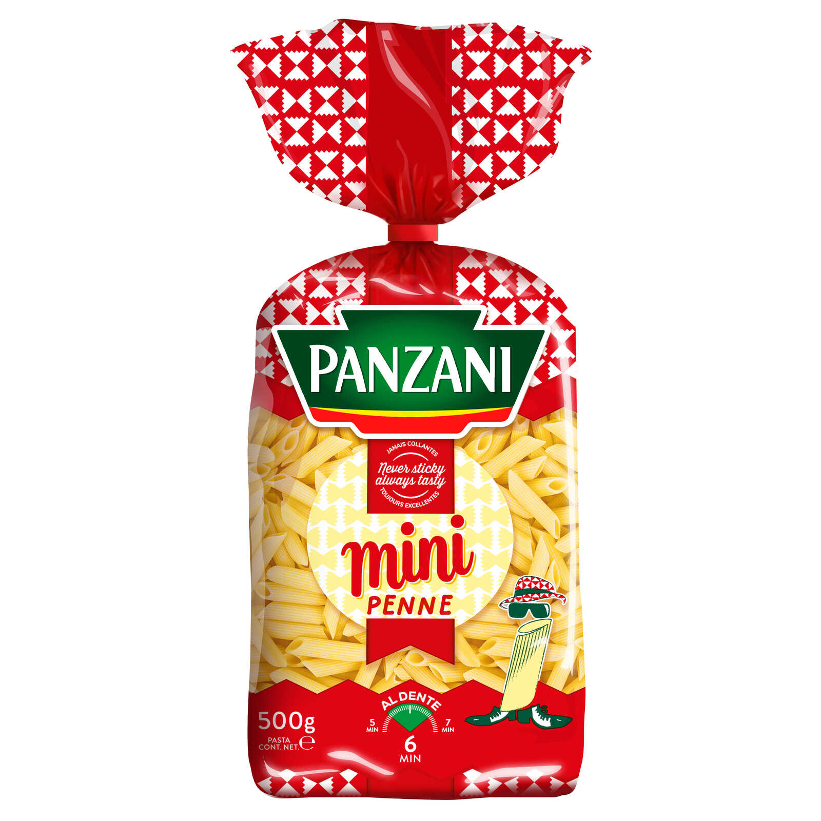 Panzani | Pasta | Penne | Mini | 500 gr | Delhaize
