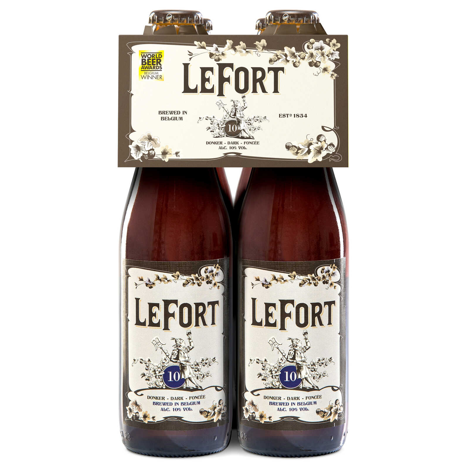 LeFort | Bière | 10% alc | 4 x 33 cl | Delhaize