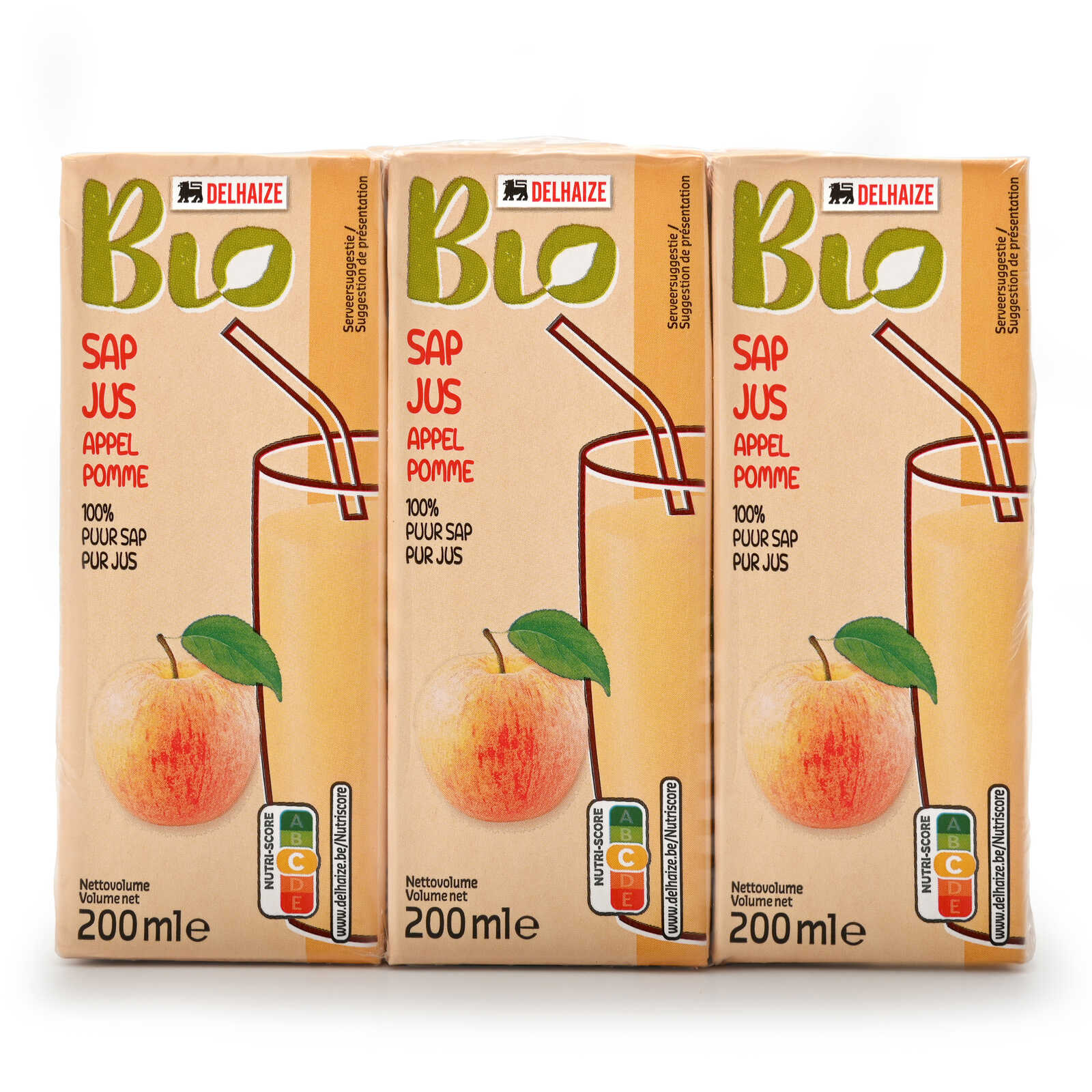 Delhaize | Bio | Sap | Appel | Bio | 6 x 20 cl | Delhaize