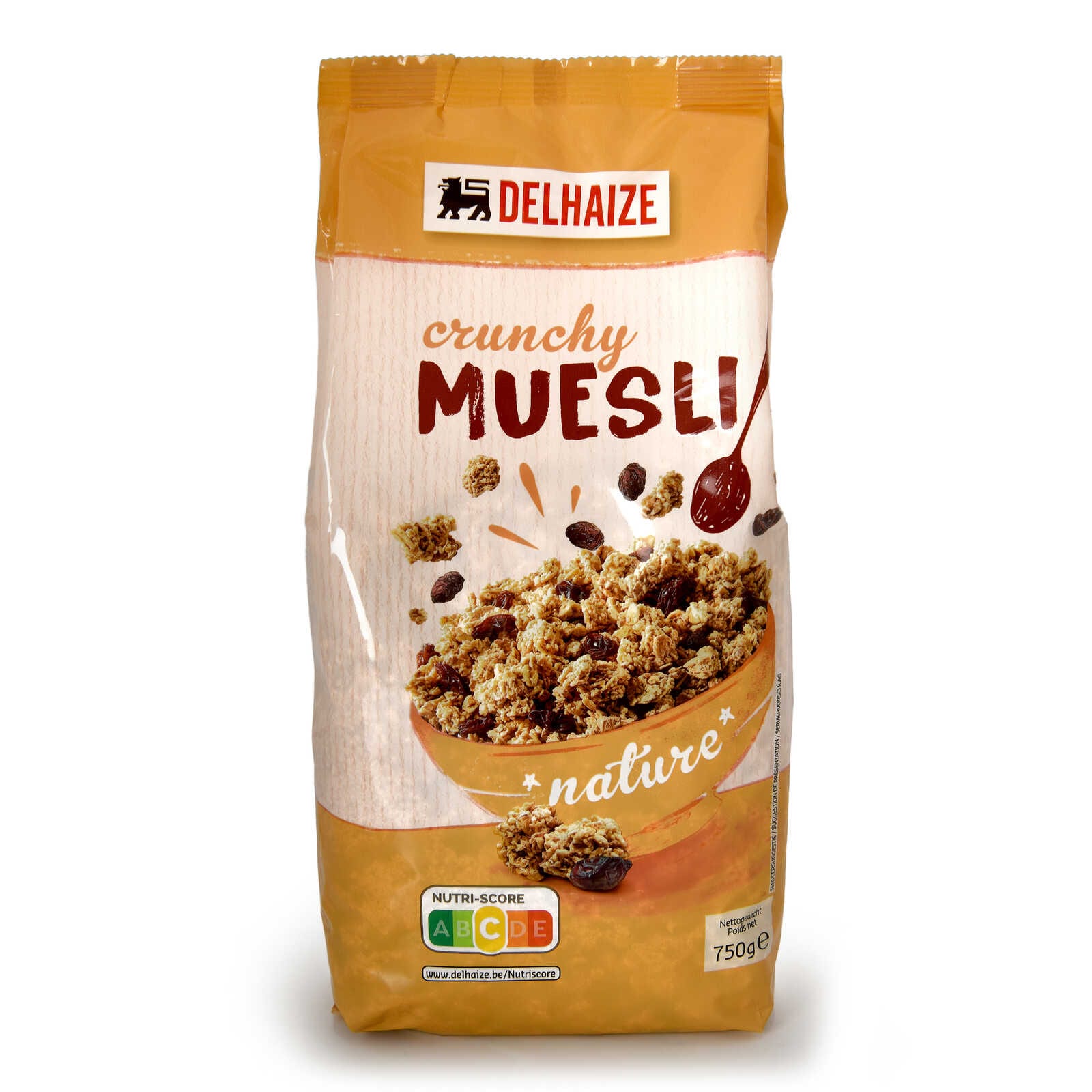 Delhaize | Crunchy | Muesli | Nature | 750 gr | Delhaize