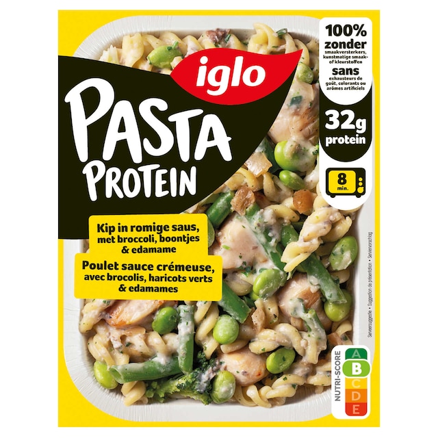 Iglo | Pasta | Kip | Broccoli | Boontjes | 400 gr | Delhaize