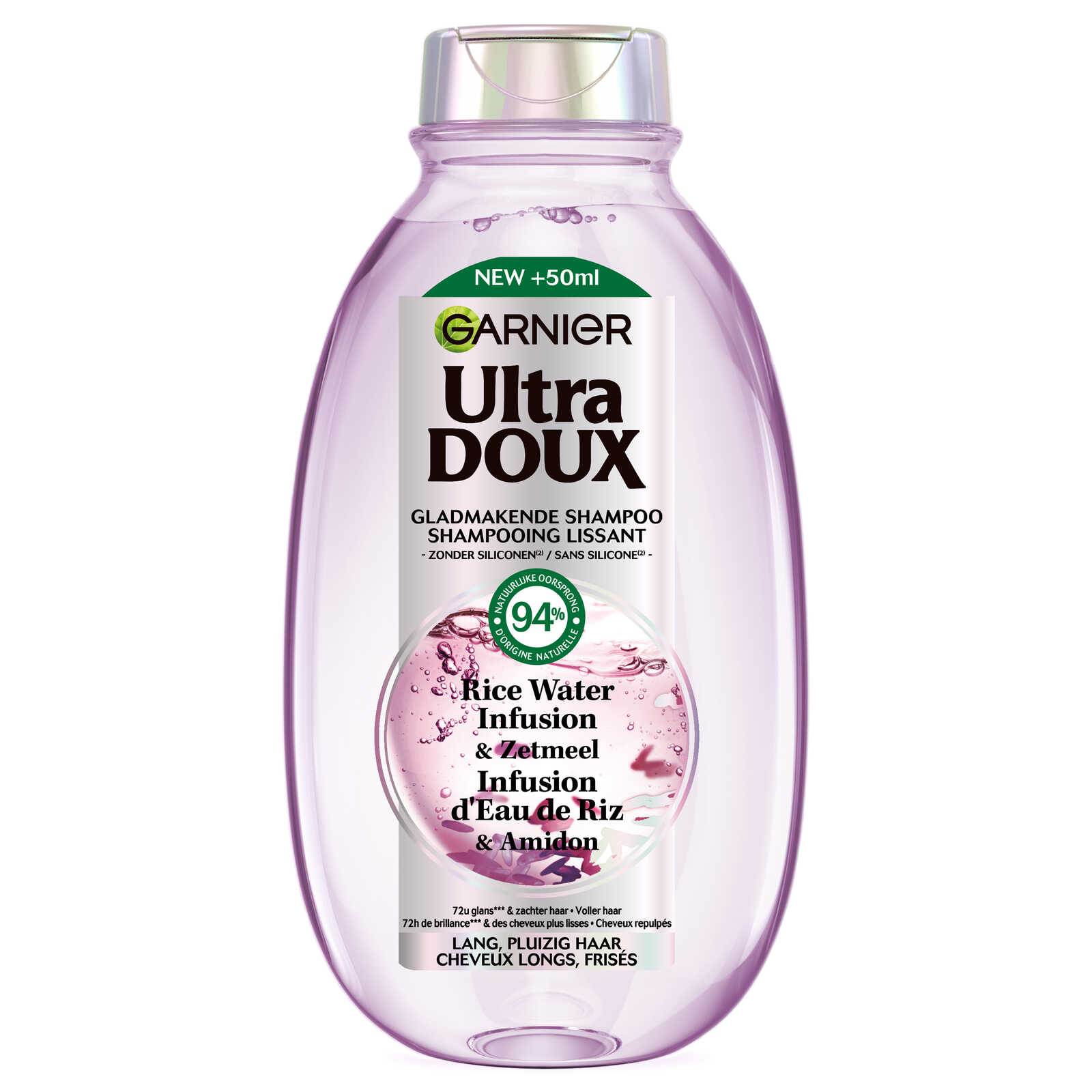 Ultra Doux | Shampooing |Brillance douceur | Eau de riz | 30 cl | Delhaize