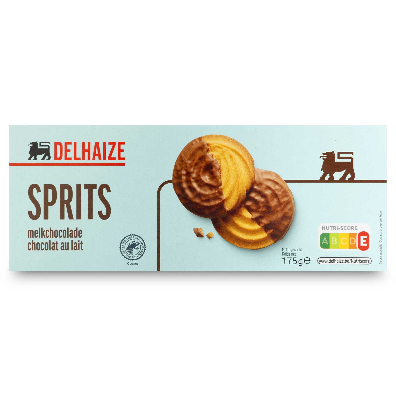 Delhaize | Koekjes | Sprits | Chocolade | 175 gr | Delhaize