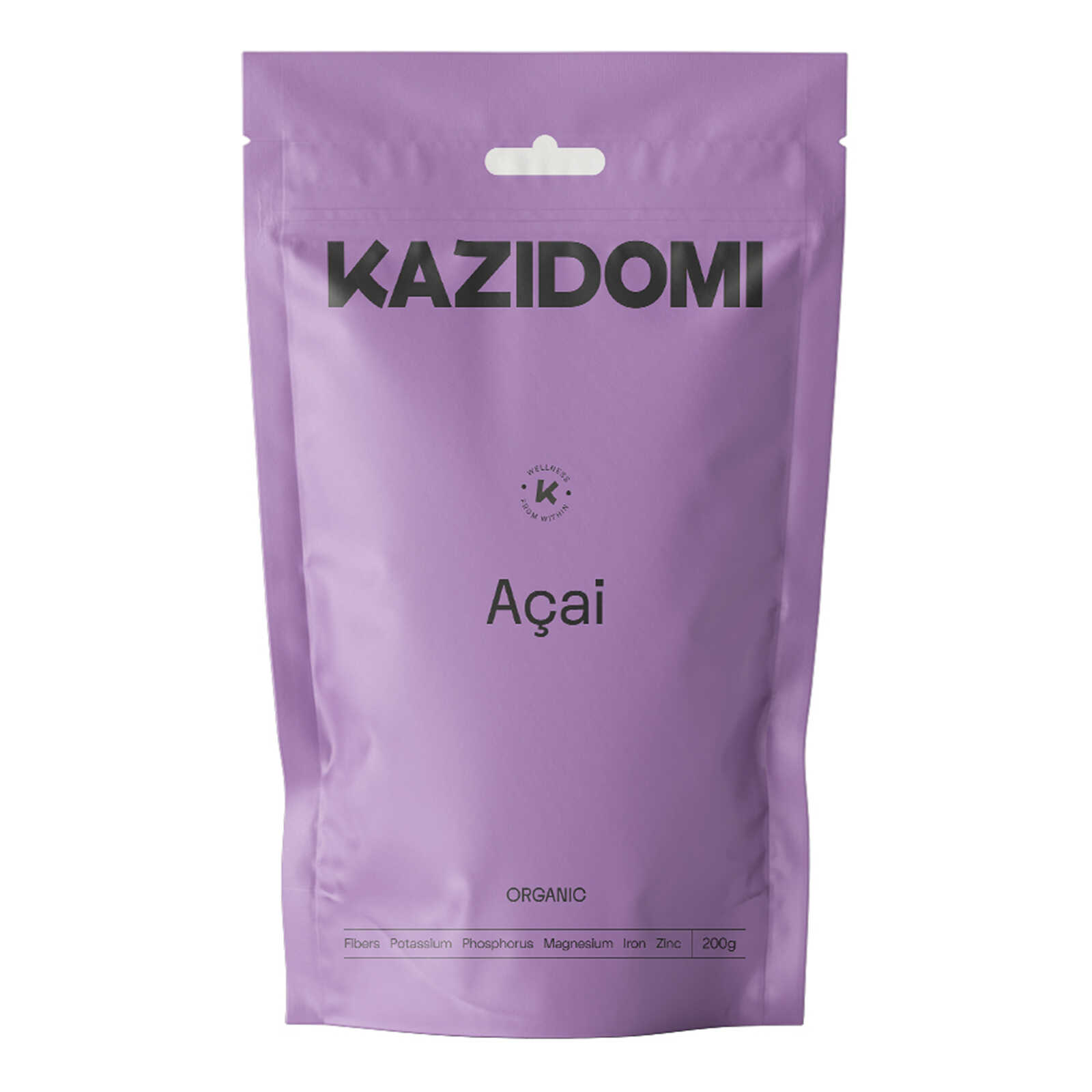 Kazidomi | Poeder | Açai Bessen | Org | 100 gr | Delhaize