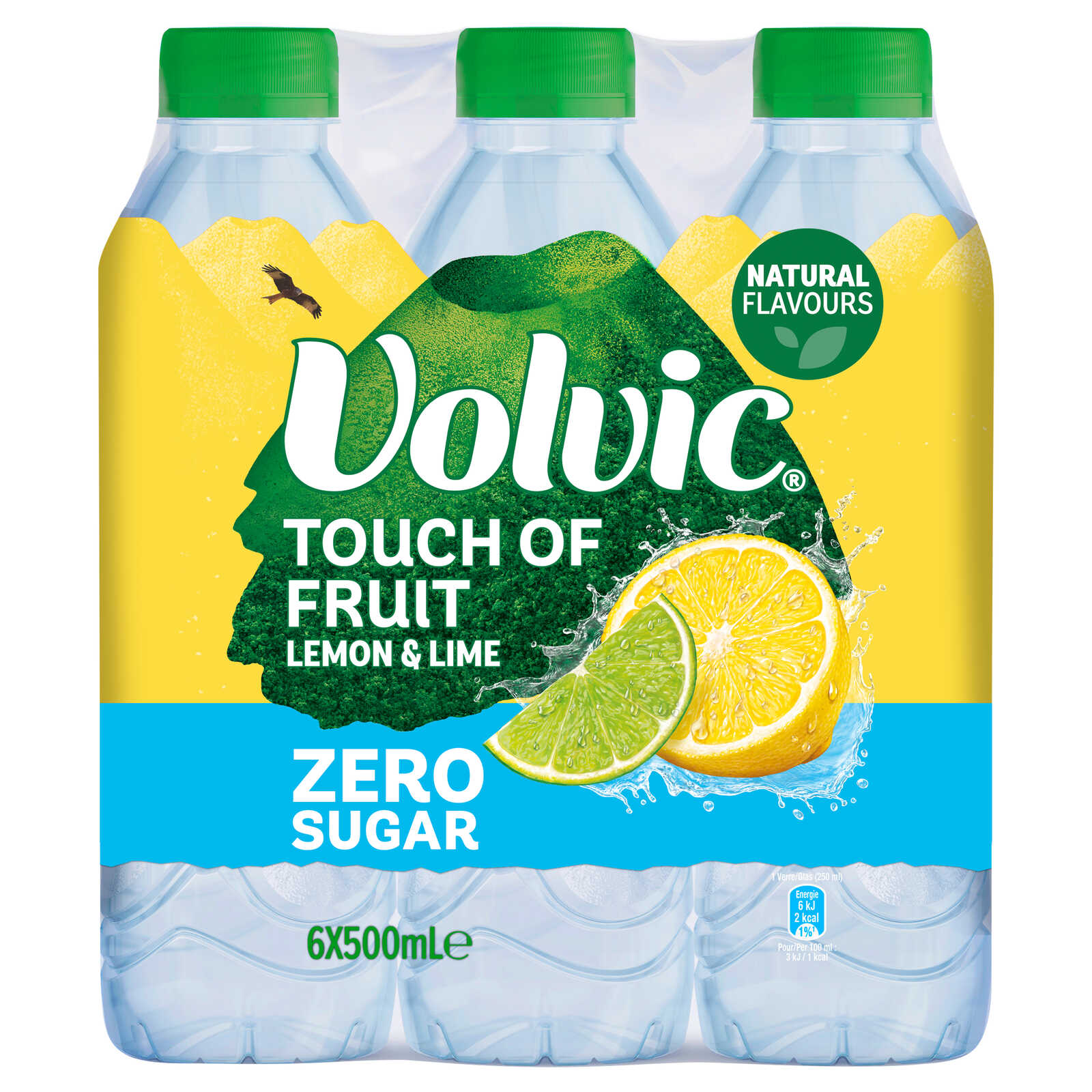 Volvic | Water | Citroen & Limoen | 6 x 50 cl | Delhaize