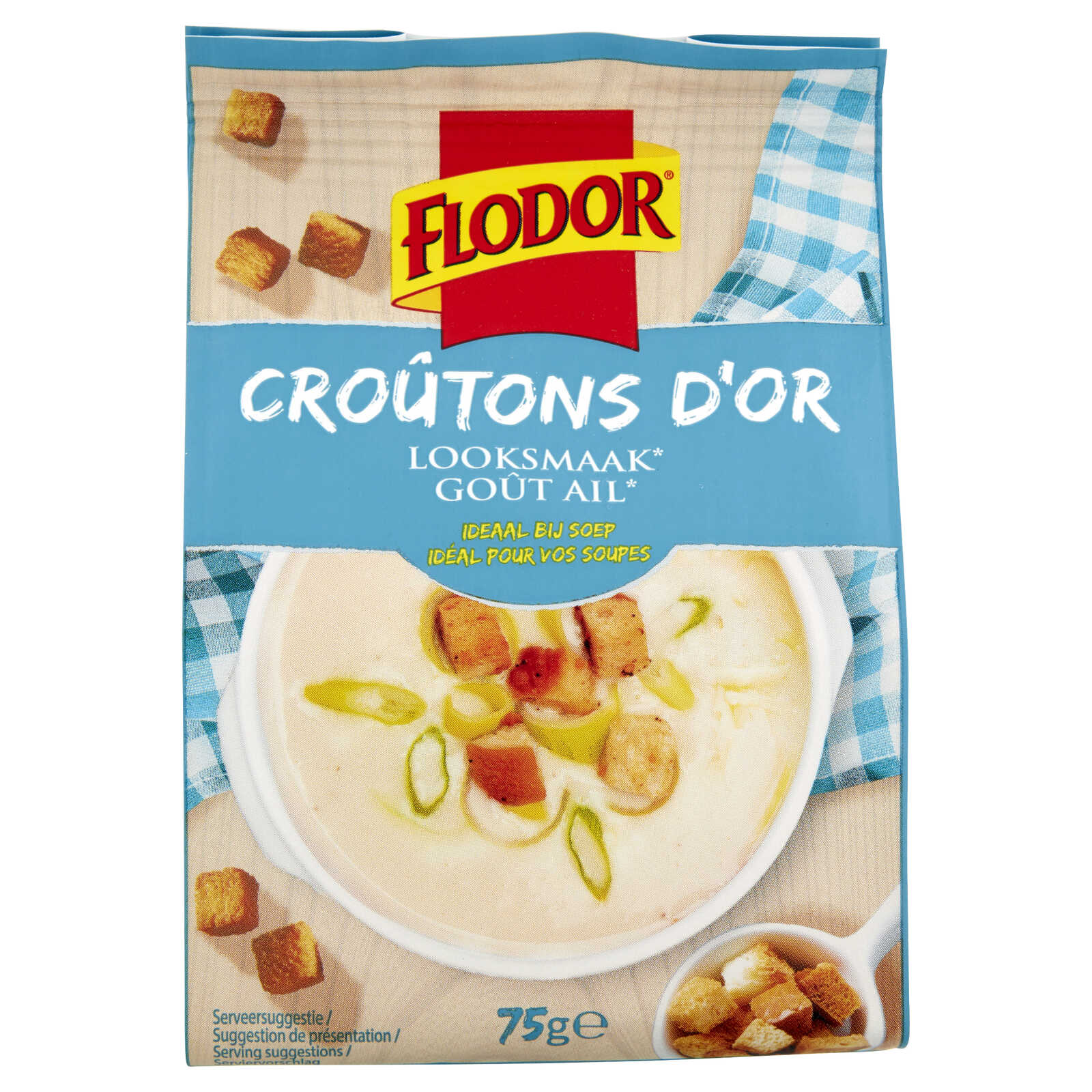 Flodor | Croûtons | Look | 75 gr | Delhaize