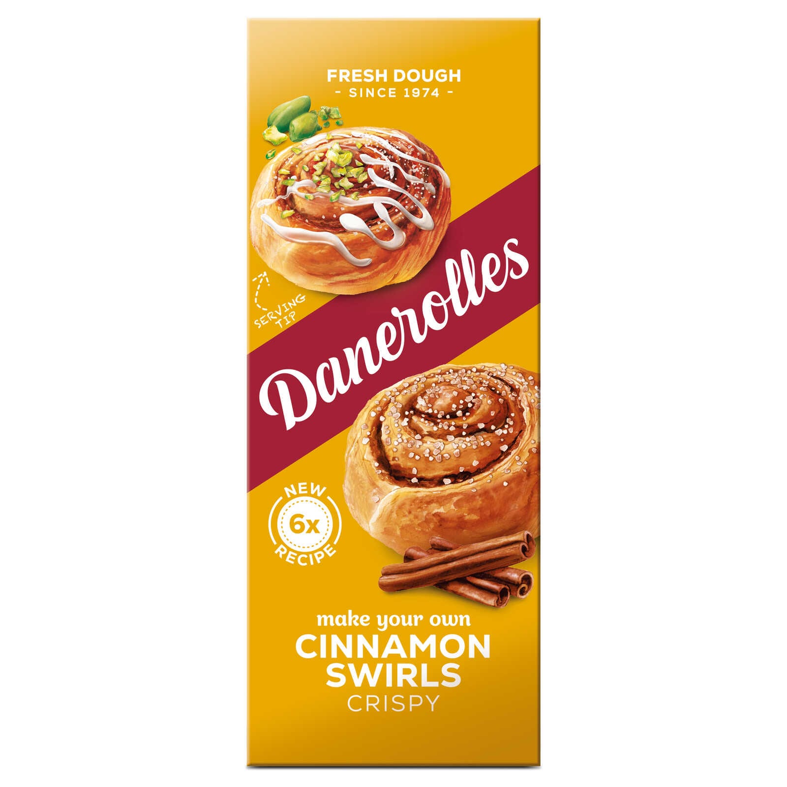 Danerolles | Pâte fraîche | Canelle swirl | 275 gr | Delhaize