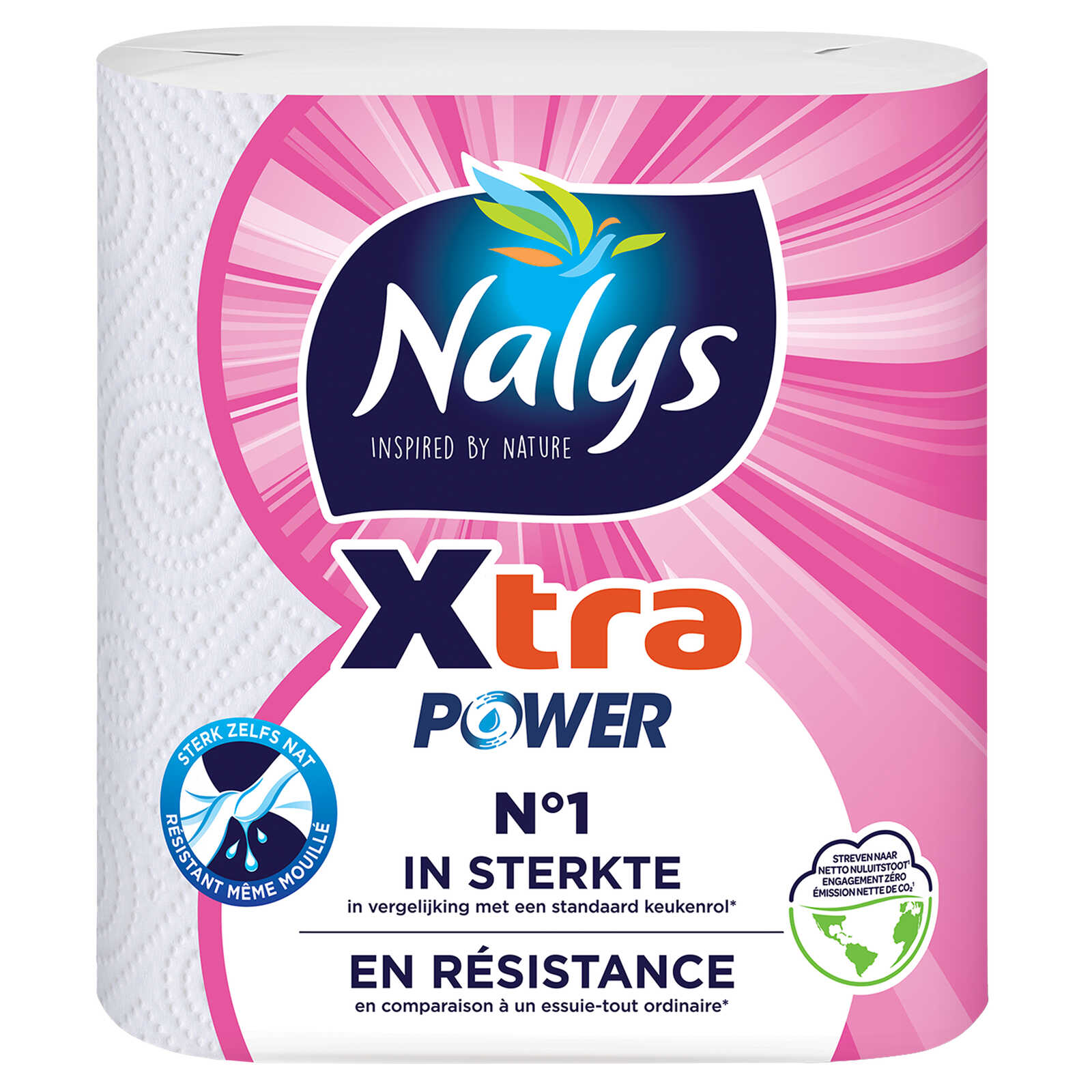 Nalys | Keukenrol | Xtra Power | 2 st | Delhaize
