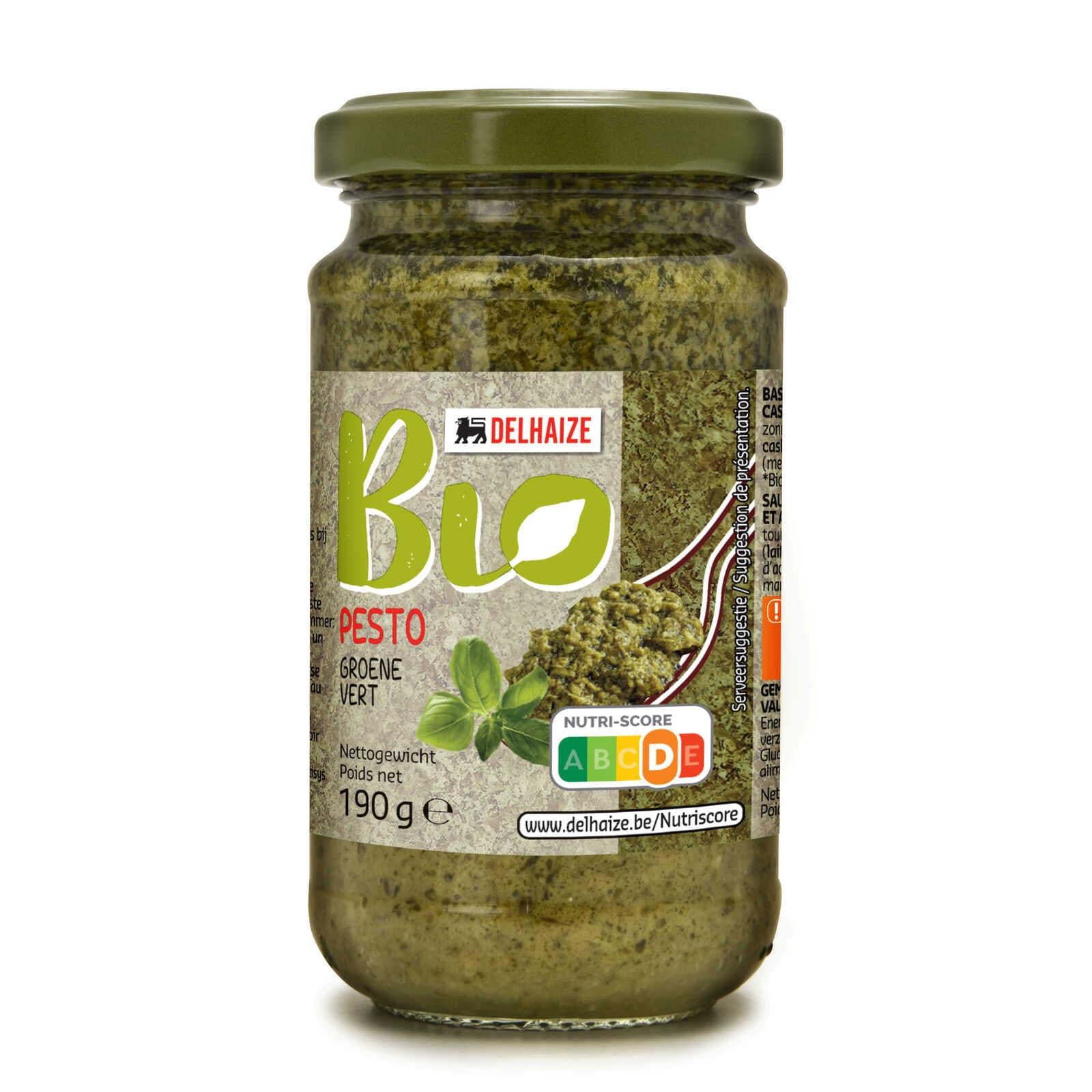 Delhaize | Bio | Pesto | Groene | Bio | 190 gr | Delhaize