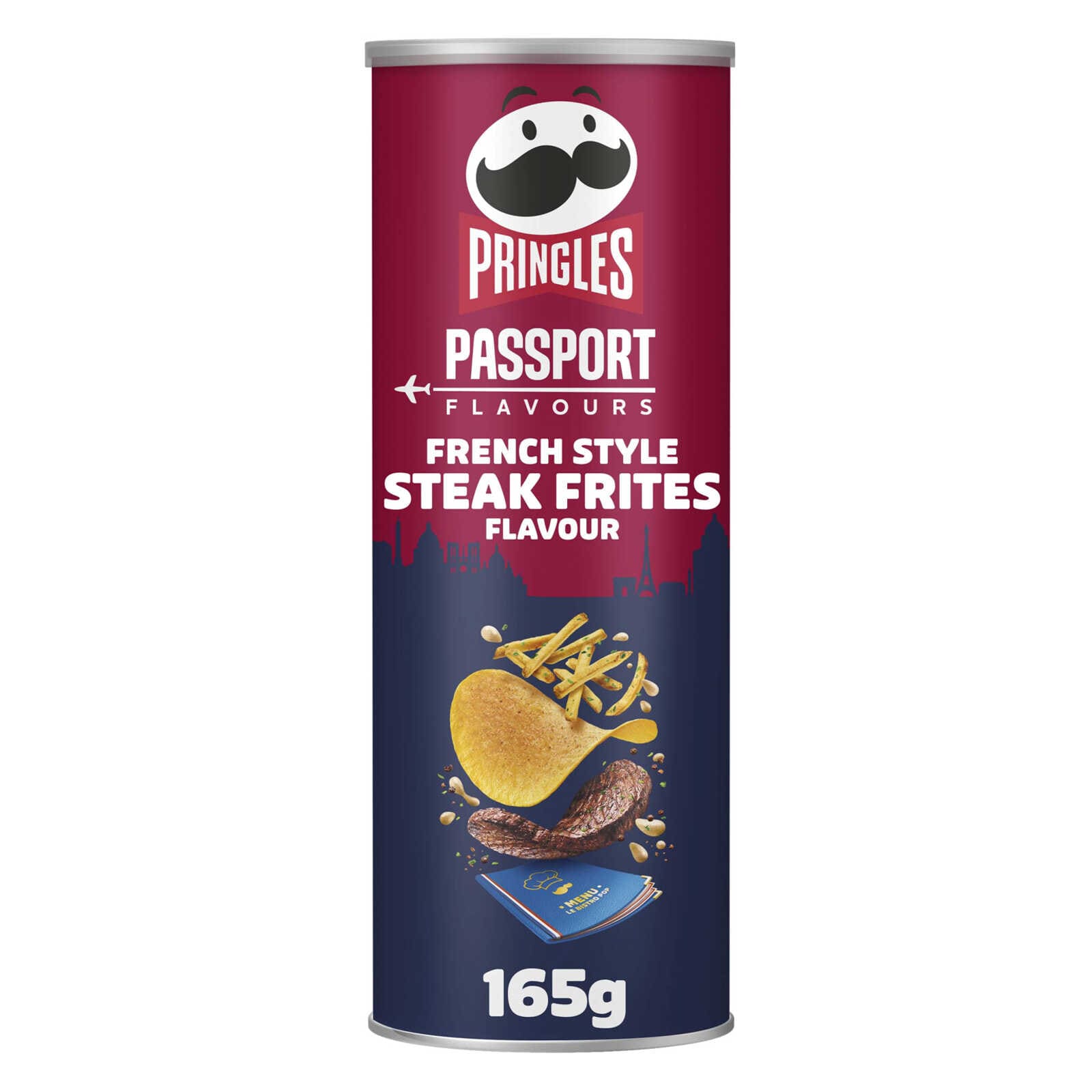 Pringles | Chips | French style steak frites | 165 gr | Delhaize