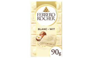 Ferrero | Rocher | Tablette | Chocolat blanc | Noisette | 90 gr | Delhaize