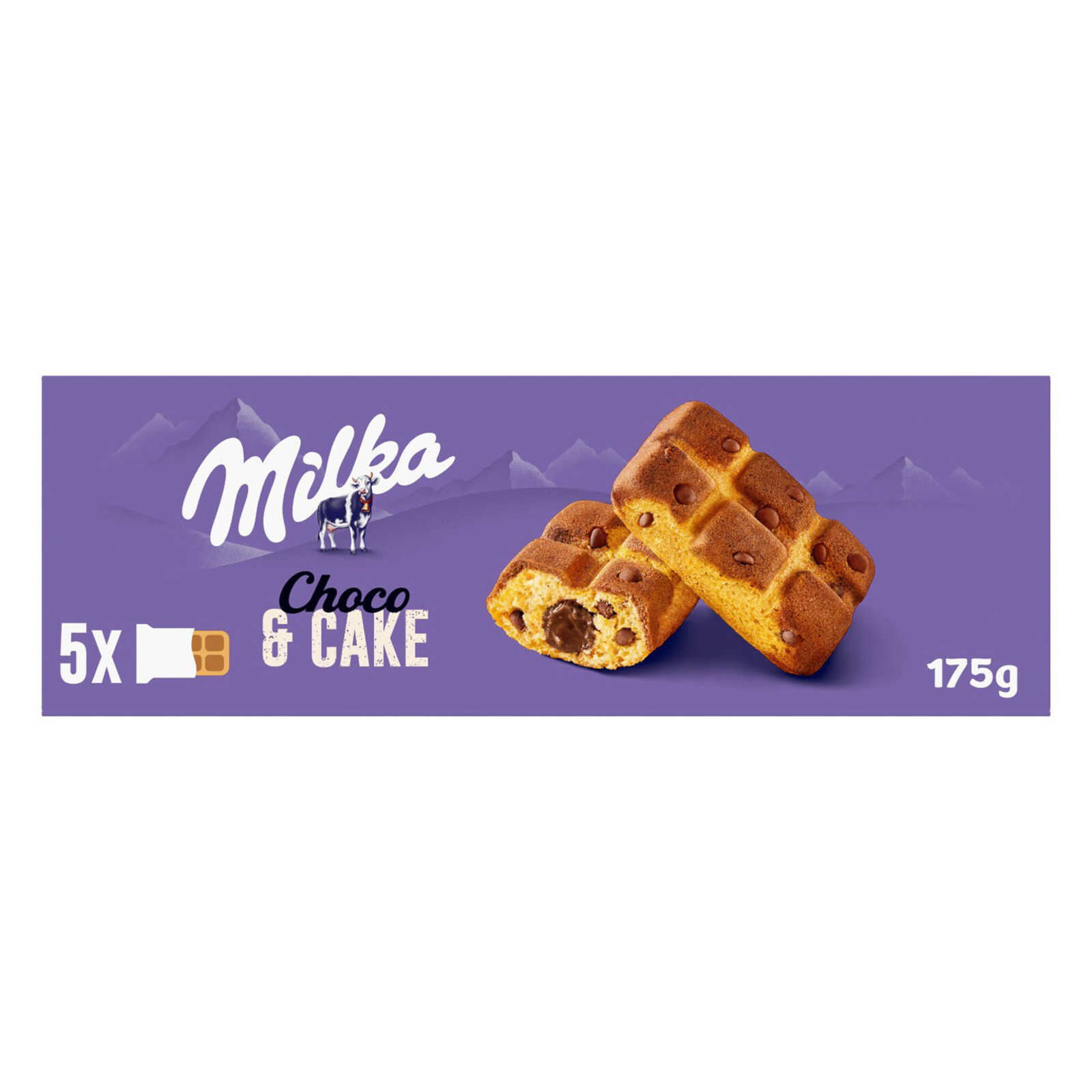 Milka | Cakes | Cake & Choc | Gâteaux | Chocolat | 175 gr | Delhaize