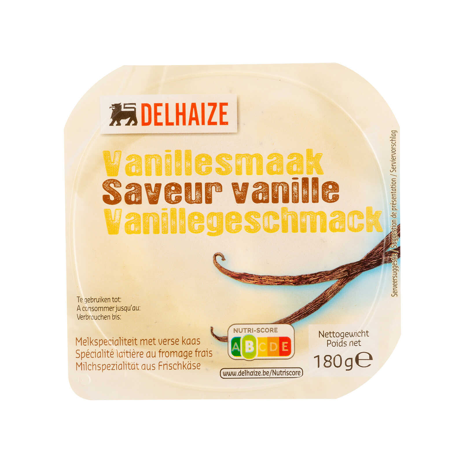 Delhaize | Verse kaasspecialiteit | Vanille | 180 gr | Delhaize