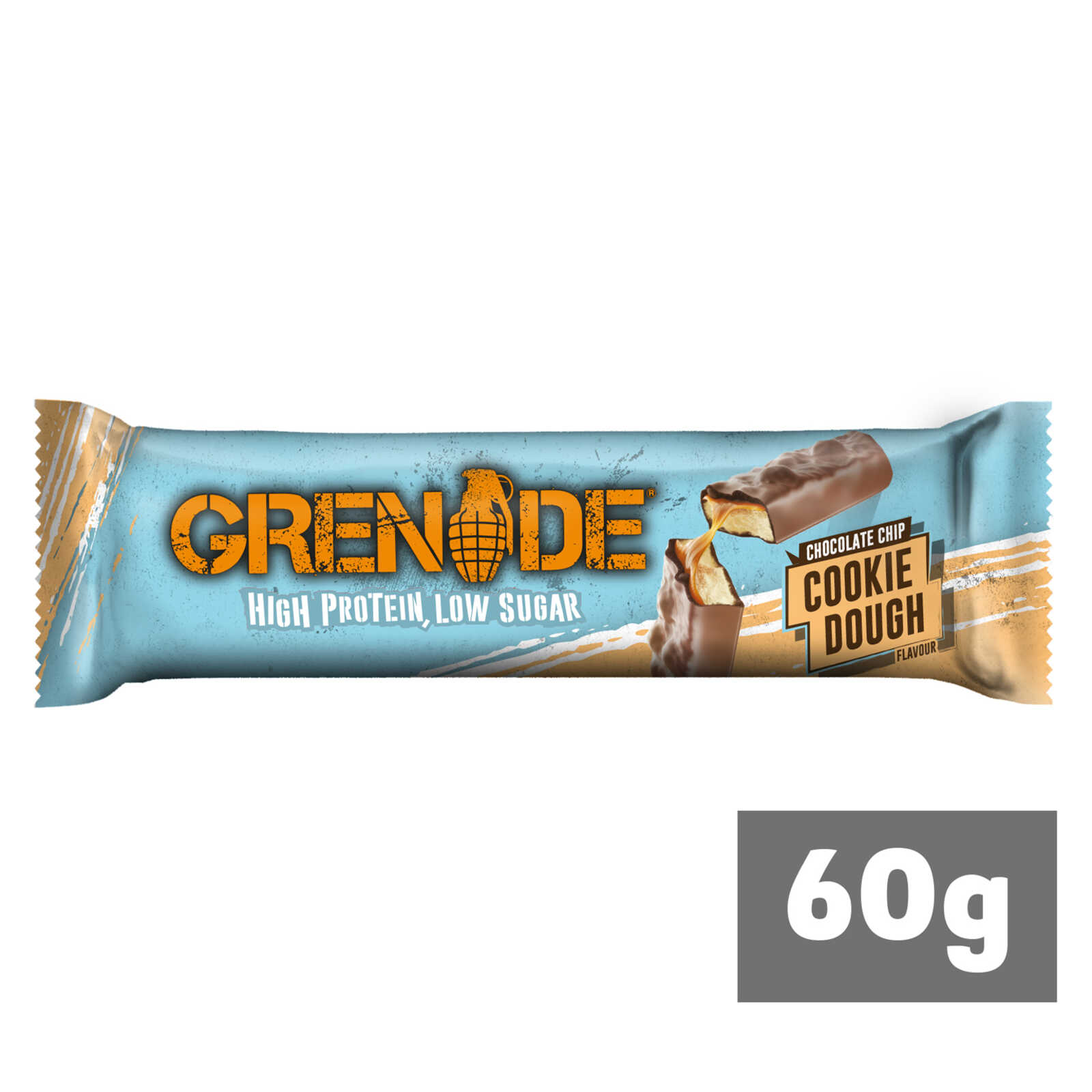 Grenade | Barre Protéinée | Cookie Dough | Chocolate | 60 gr | Delhaize