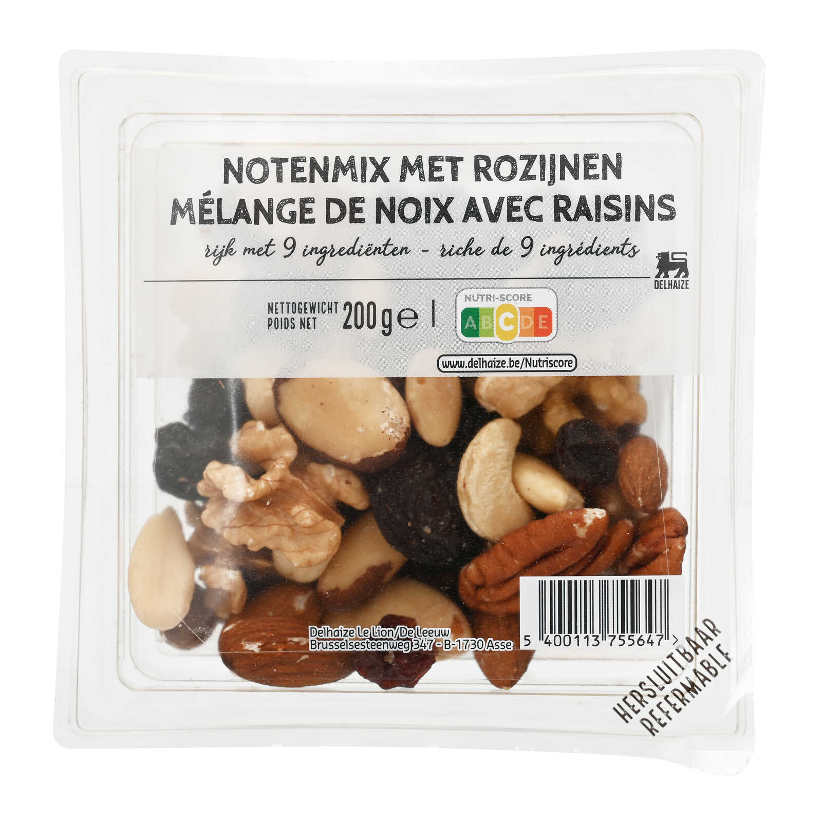 Delhaize | Noten rozijnen | 200 gr | Delhaize