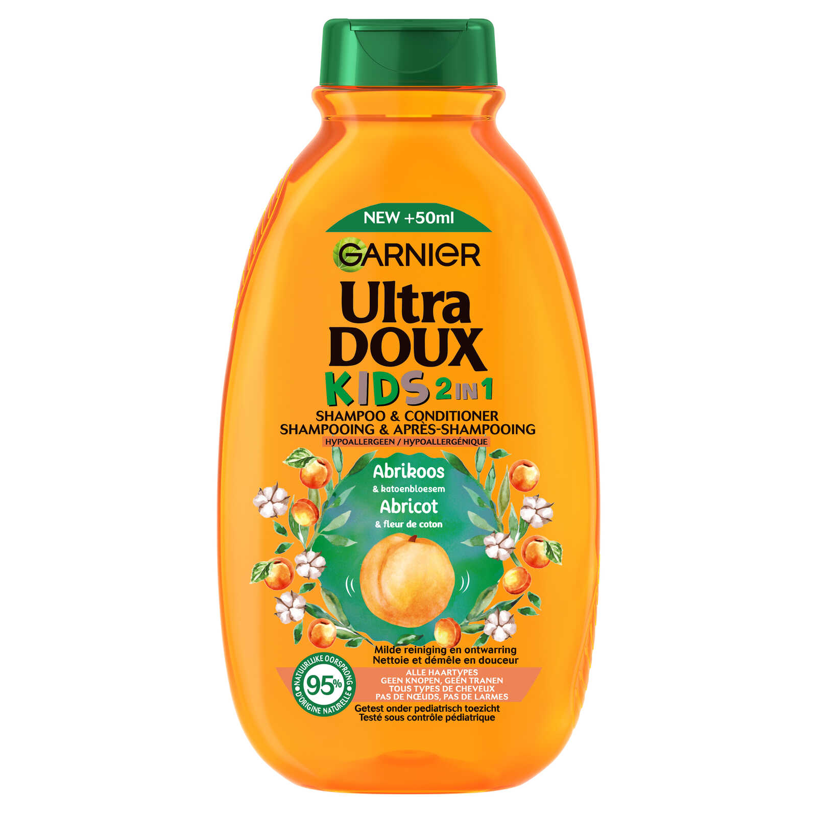 Ultra Doux | Shampooing | Kids | Abricot | 30 cl | Delhaize