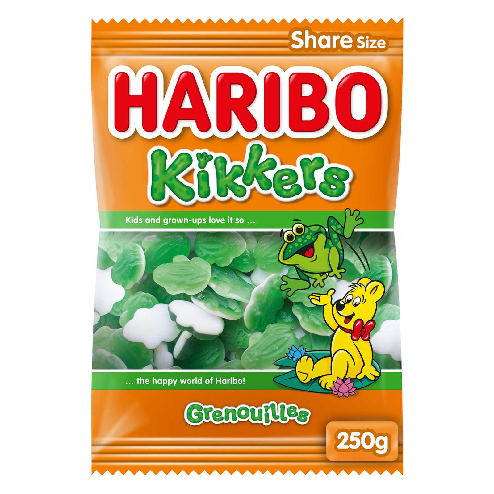 Haribo | Snoepjes | Kikkers | 250 gr | Delhaize