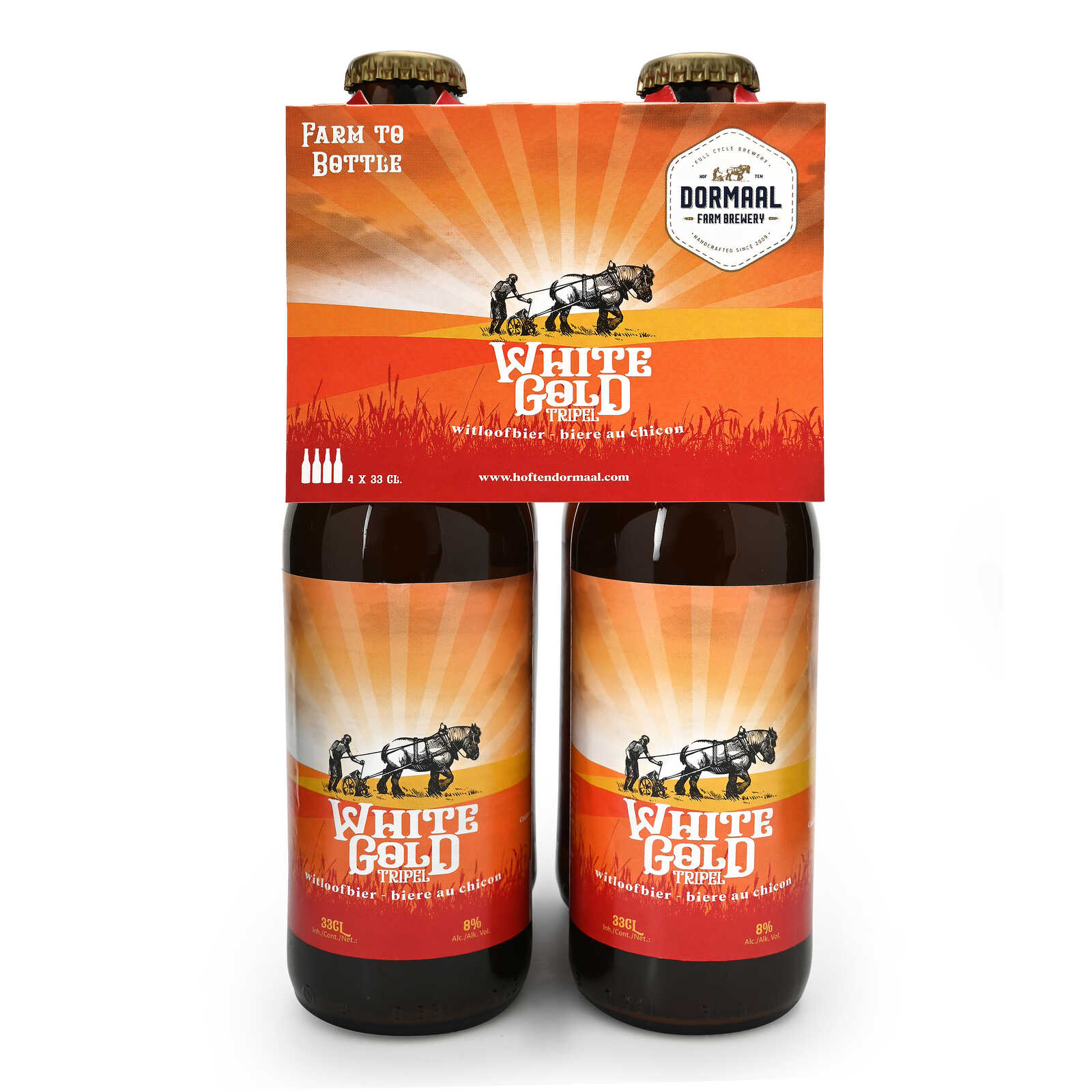 Hof ten Dormaal | Bier | 8% alc | 4 x 33 cl | Delhaize