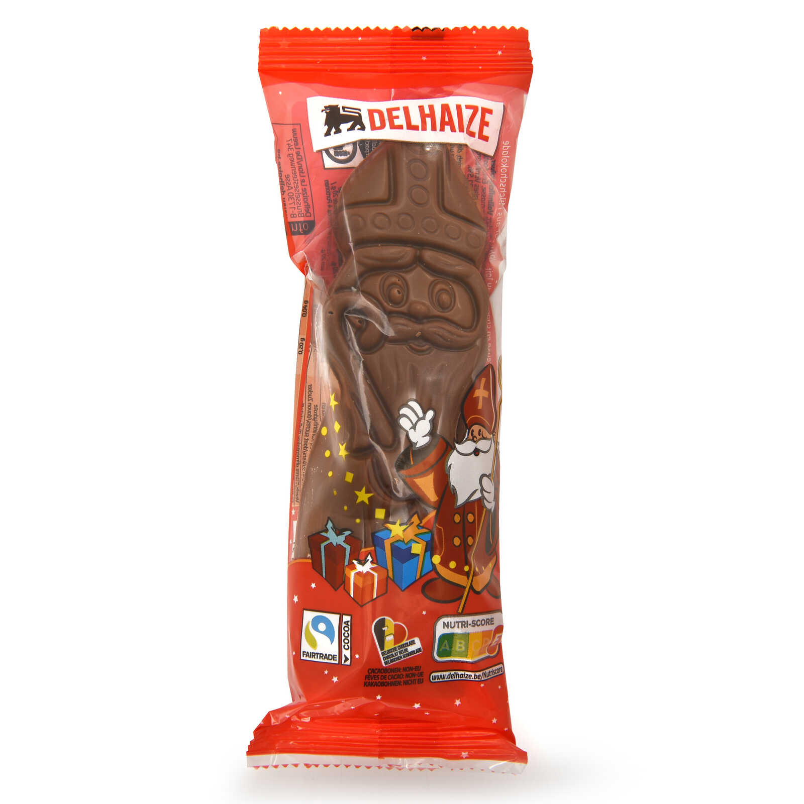 Delhaize | Chocolade | Melk | Sinterklaas | FSI | Fairtrade | 75 gr ...