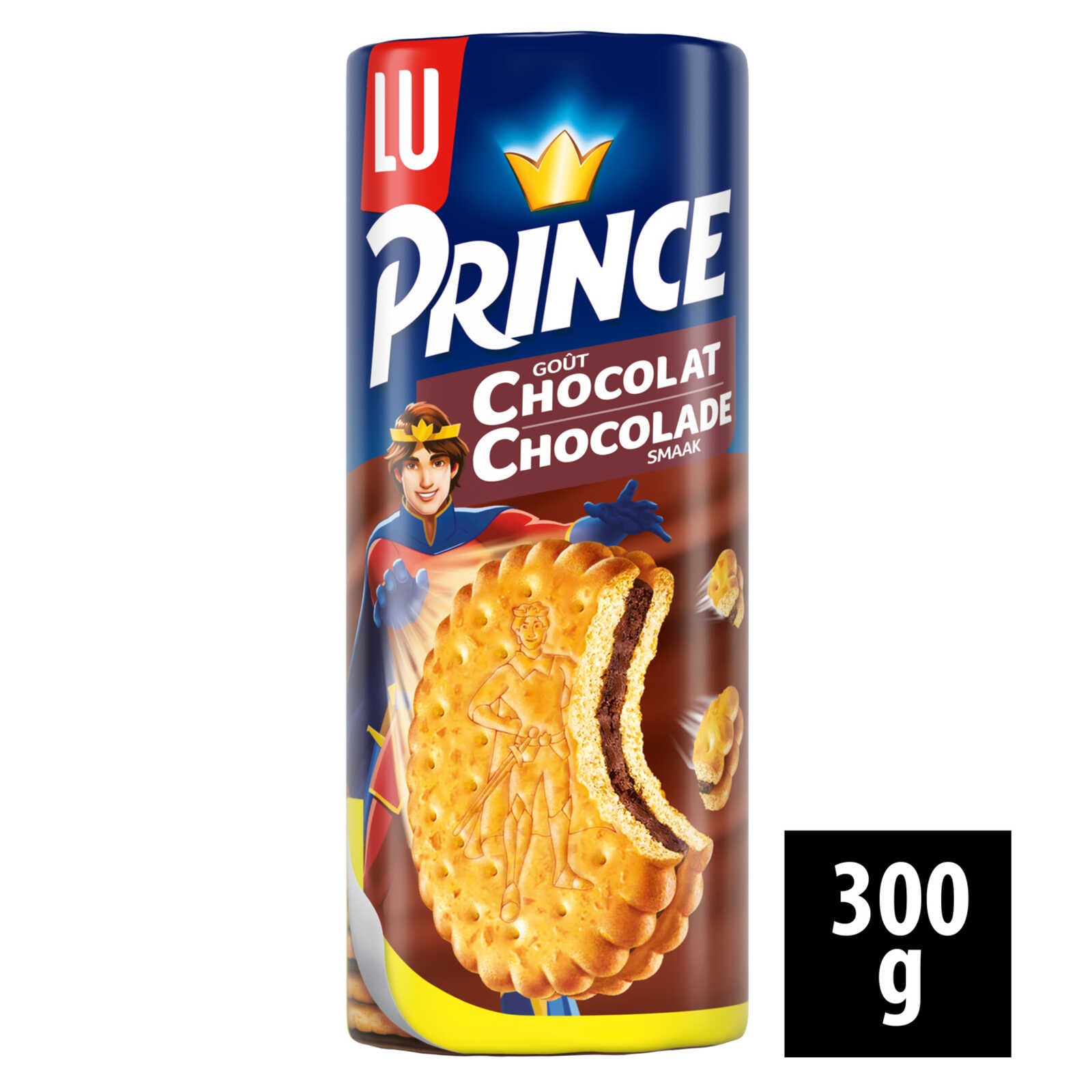 LU | Prince | Biscuits | Fourré | Chocolat | Choco | 300 gr | Delhaize
