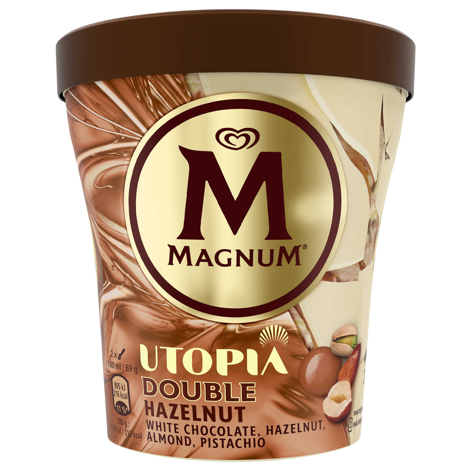 Magnum | Utopia | Double | Hazelnut | Pistache | 44 cl | Delhaize