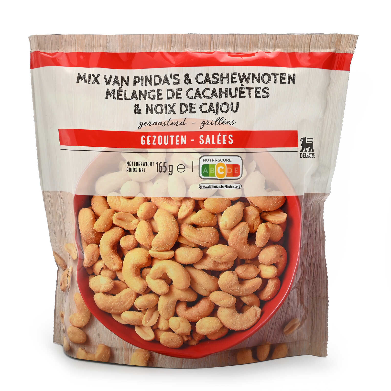 Delhaize | Mix | pinda-Cashewnoten | 165 gr | Delhaize
