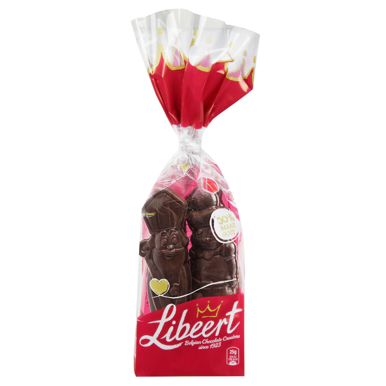 Libeert | Chocolade | Puur | Figuren | UTZ | 135 gr | Delhaize
