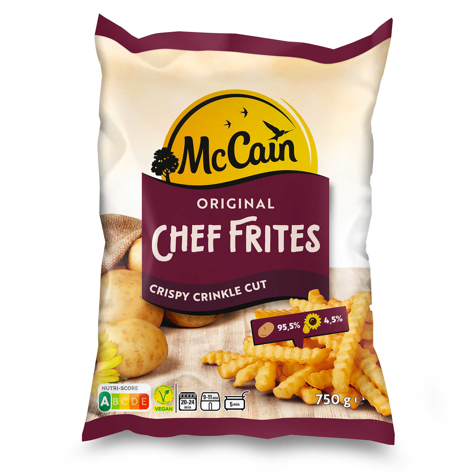 Mc Cain | Chef frites | 750 gr | Delhaize