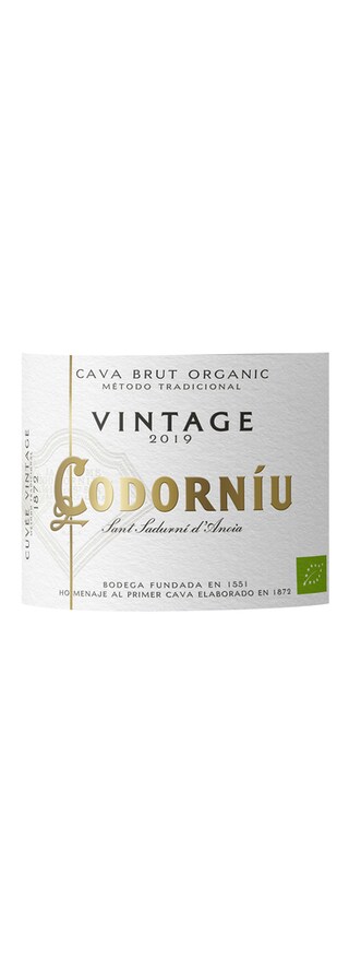Codorniu | Cava | Vintage | Bio | Brut | 75 cl | Delhaize