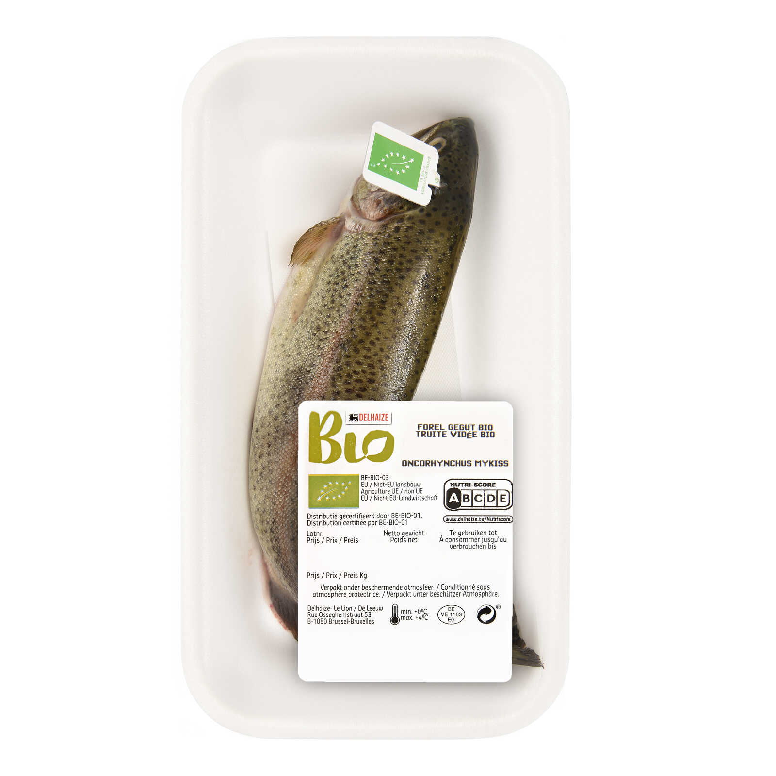 Delhaize | Bio | BIO TRUITE MAP | +/- 200 gr | Delhaize