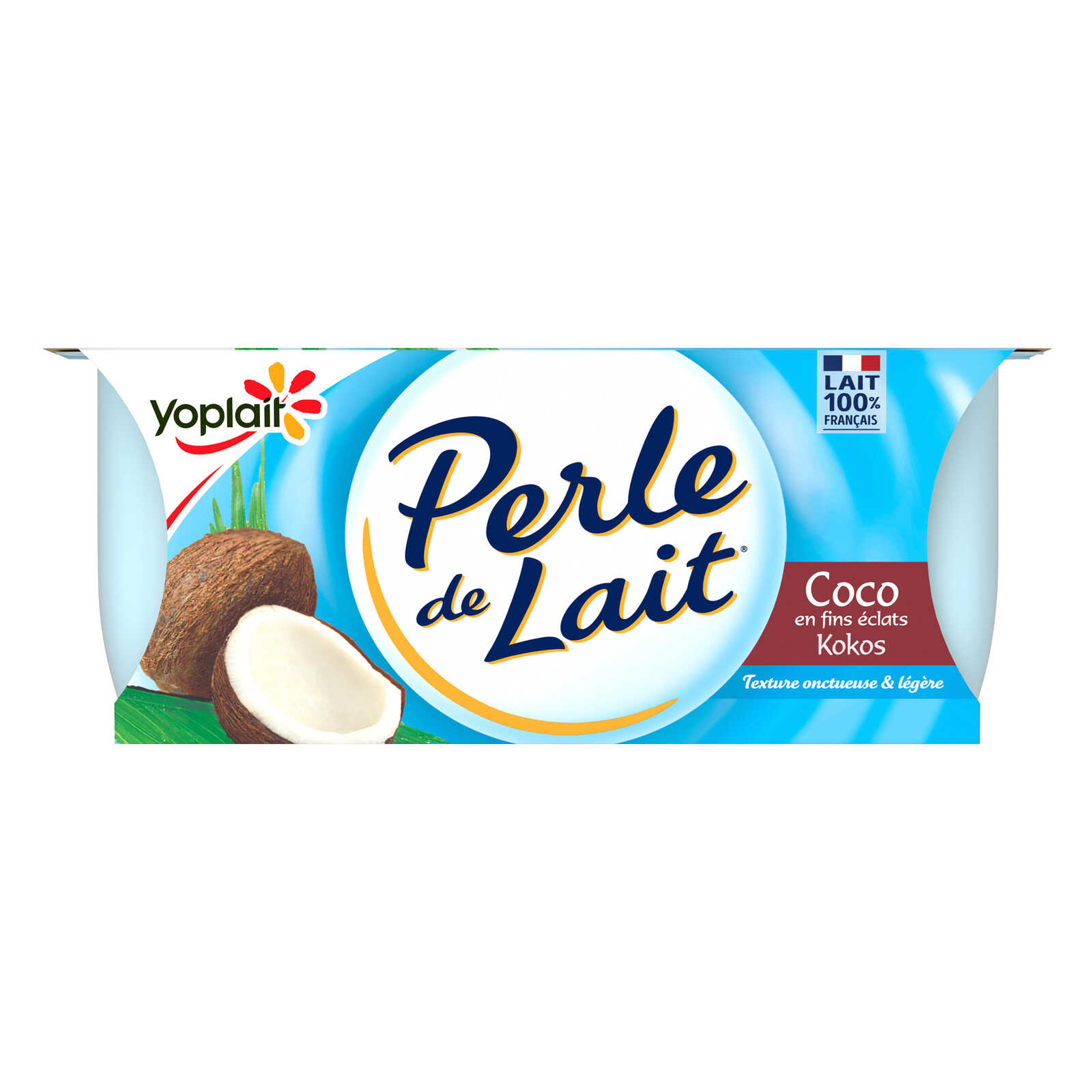 Yoplait | Perle de Lait | Spécialité laitière | Sucré | Noix de coco ...