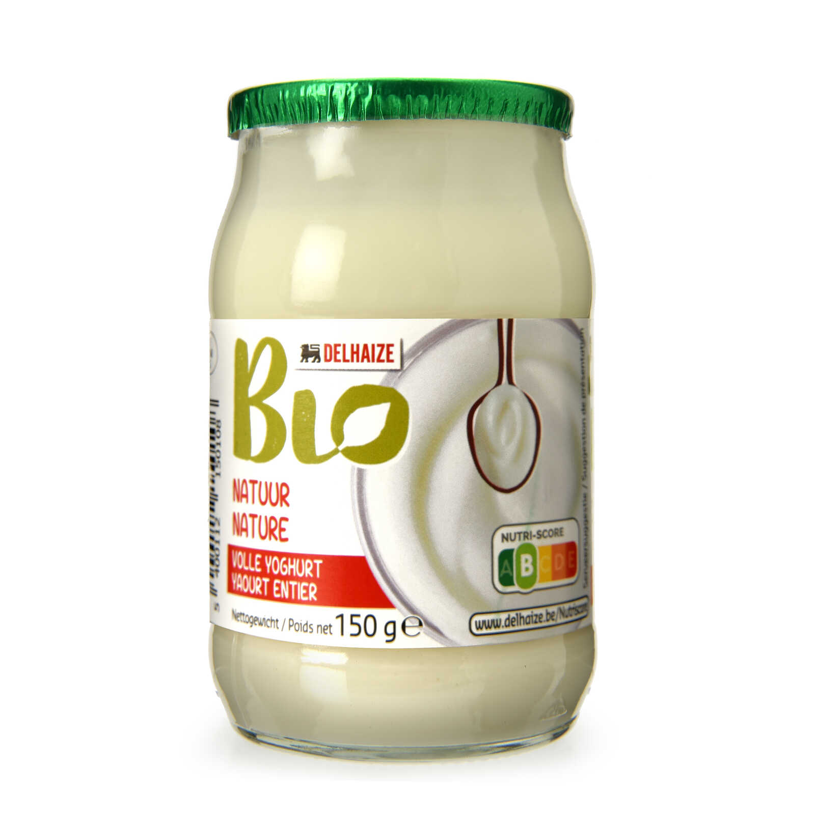 Delhaize | Bio | Yaourt | Entier | Nature | Bio | 150 gr | Delhaize