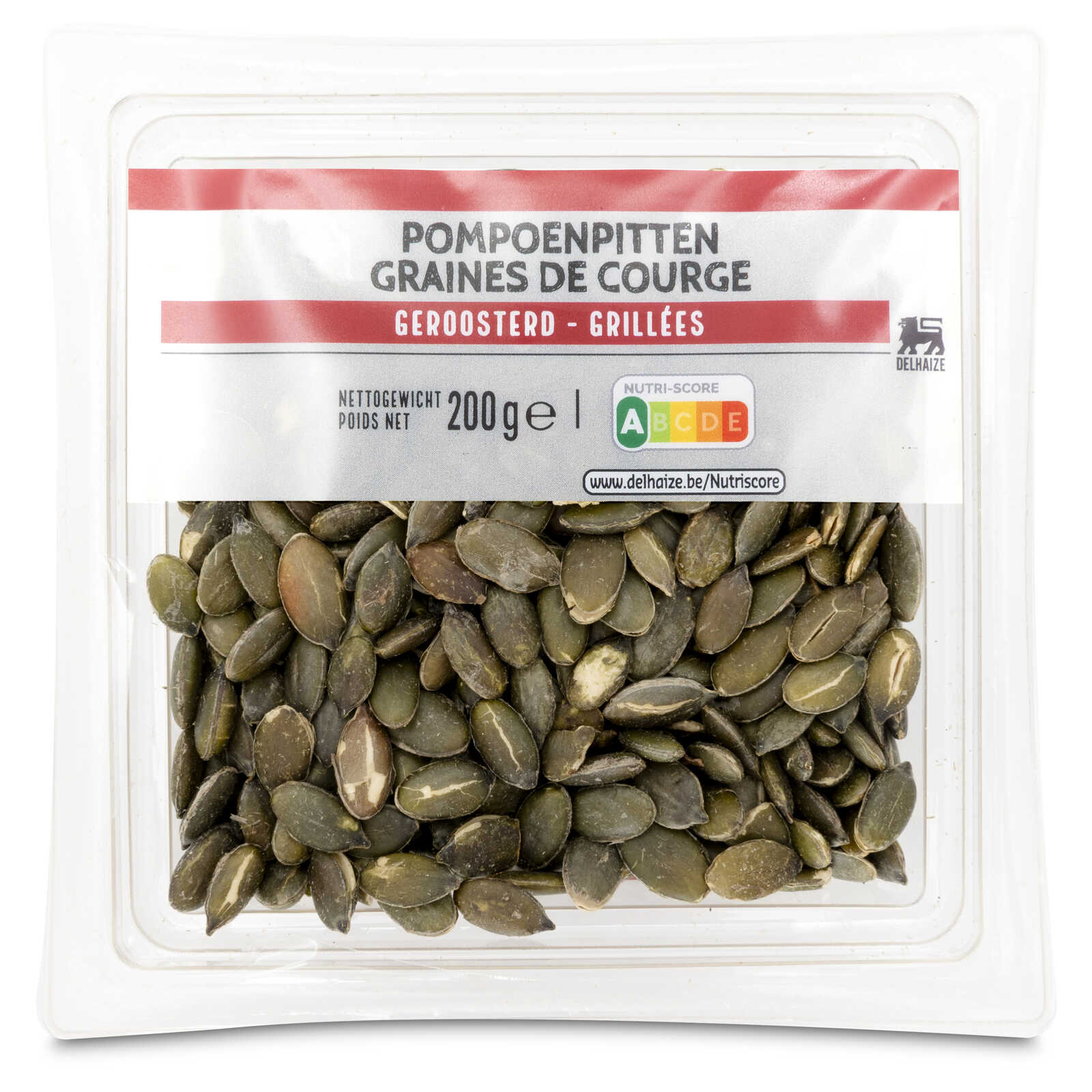 Delhaize | Geroosterd Pompoenpitten | 200 gr | Delhaize