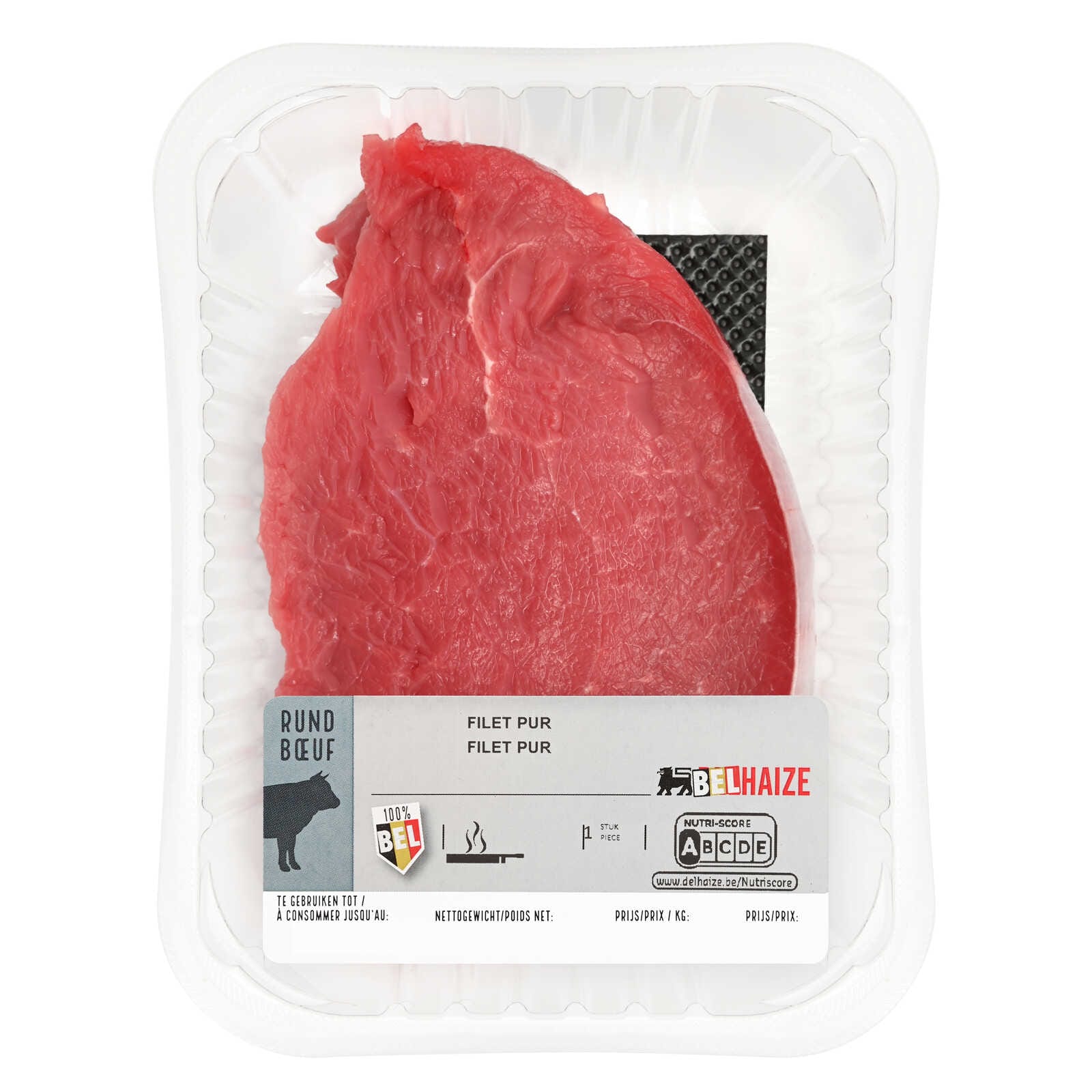 Delhaize | Filet pur | Rund | Belgisch | +/- 220 gr | Delhaize