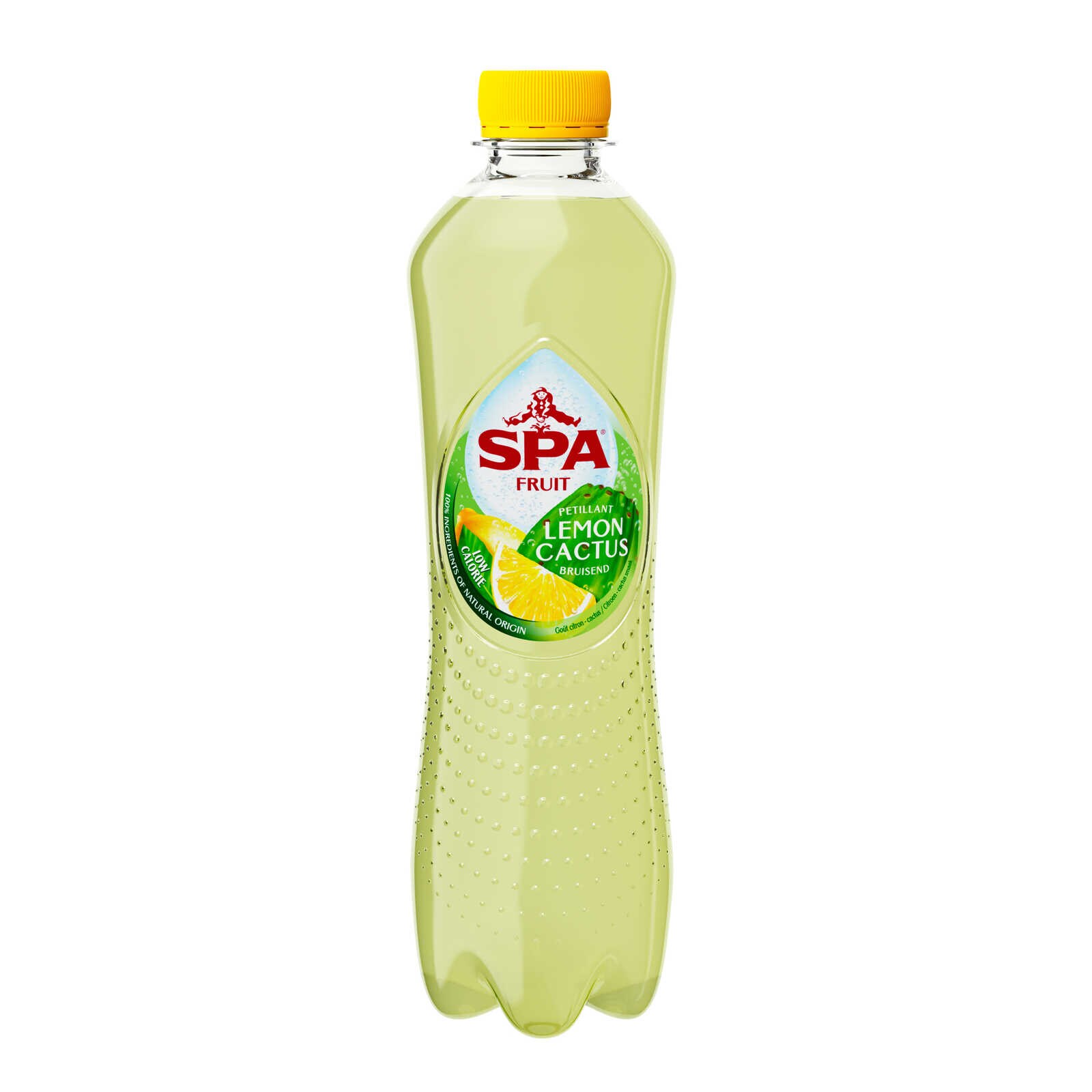 Spa | Fruit | Limonade | Bruisend | Lemon-Cactus | PET | 40 cl | Delhaize