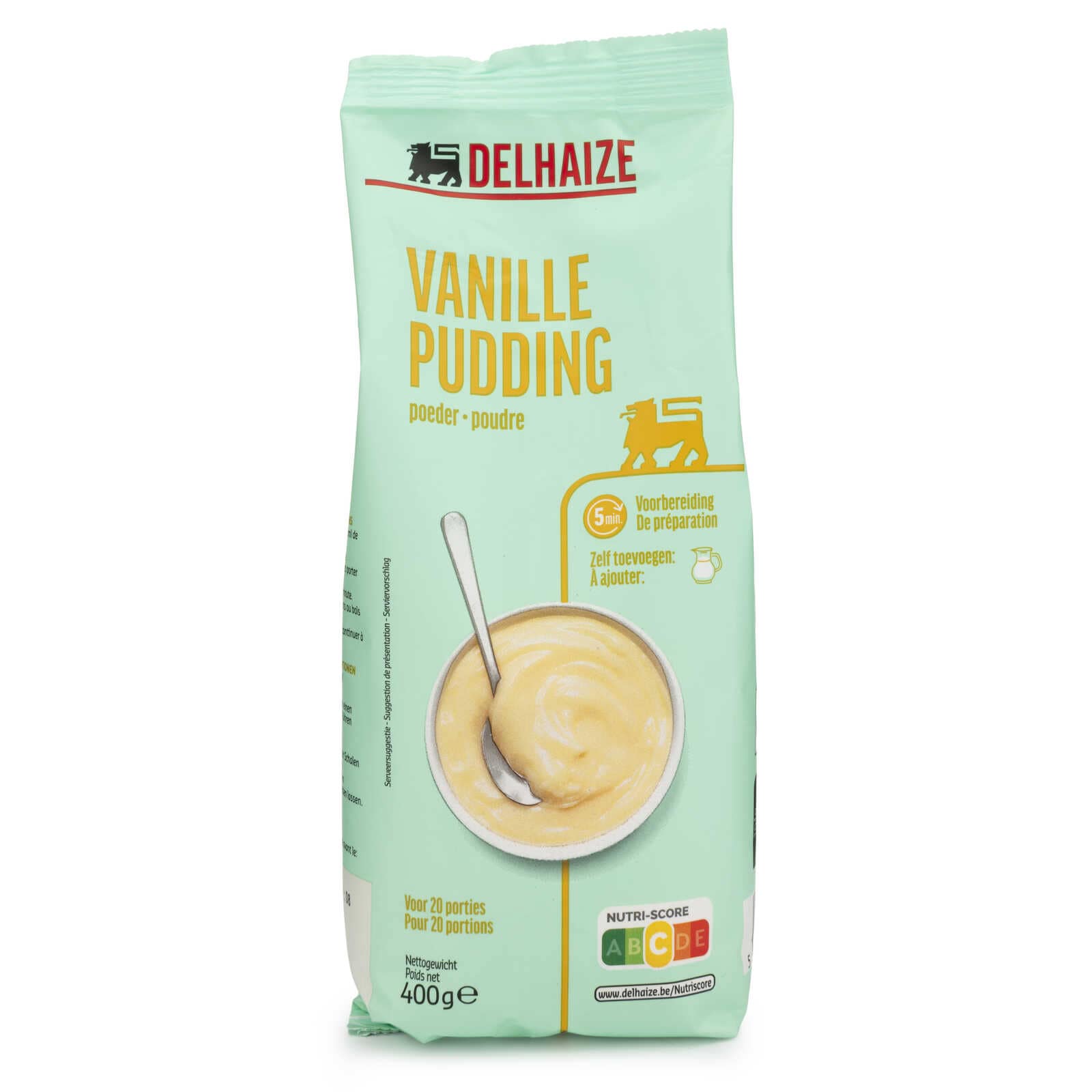 Delhaize | Mix | Pudding | Vanille | Poeder | 400 gr | Delhaize