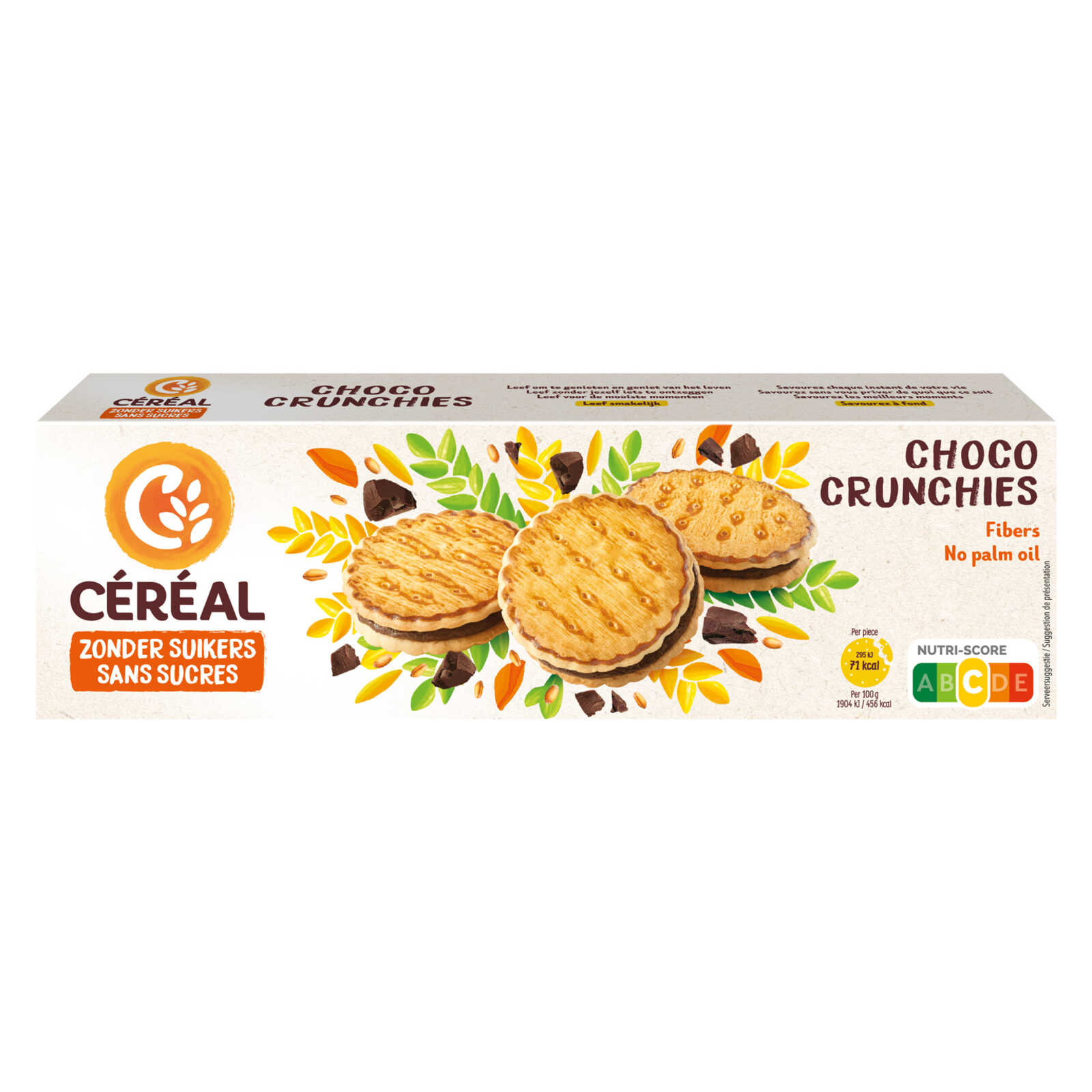 Céréal | KoeKJES | CHOCO CRUNCHIES | 185 gr | Delhaize