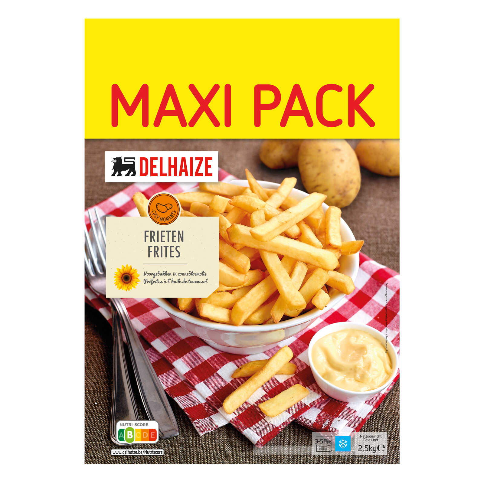 Delhaize | Pommes frites | 2,5 kg | Delhaize