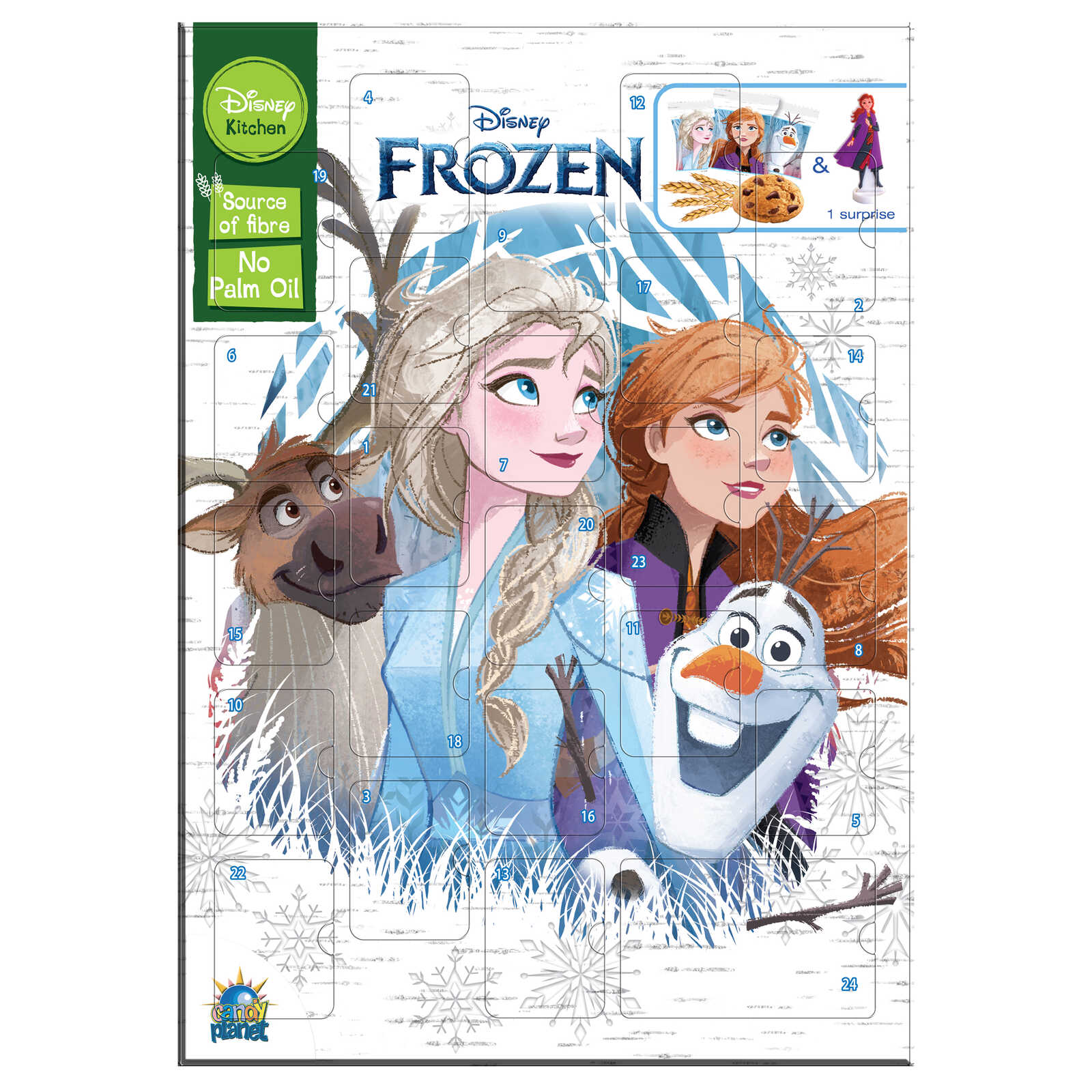 Uno Foods | Calendrier Avent | Frozen | 1 pc | Delhaize