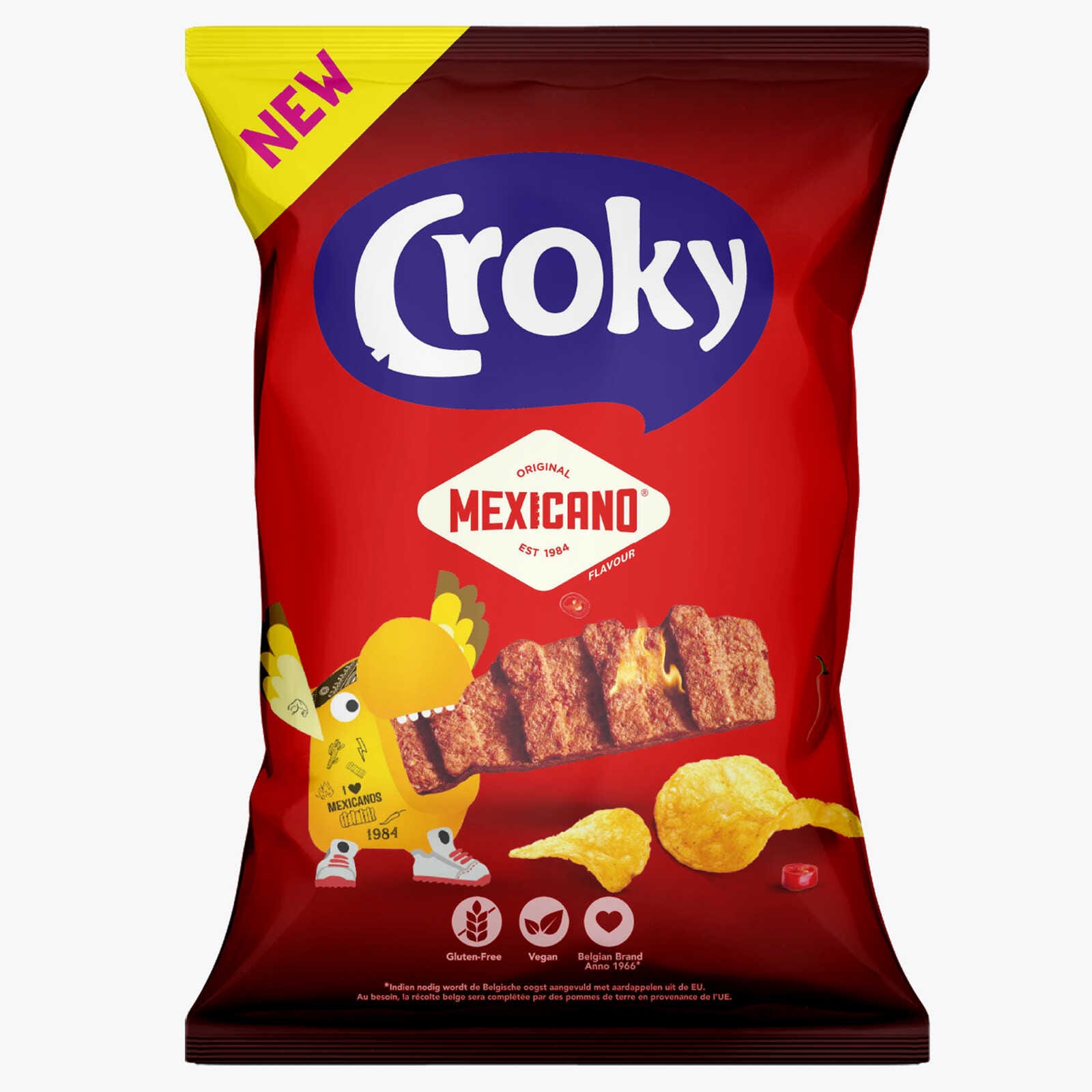 Croky | Chips | Mexicano | 200 gr | Delhaize