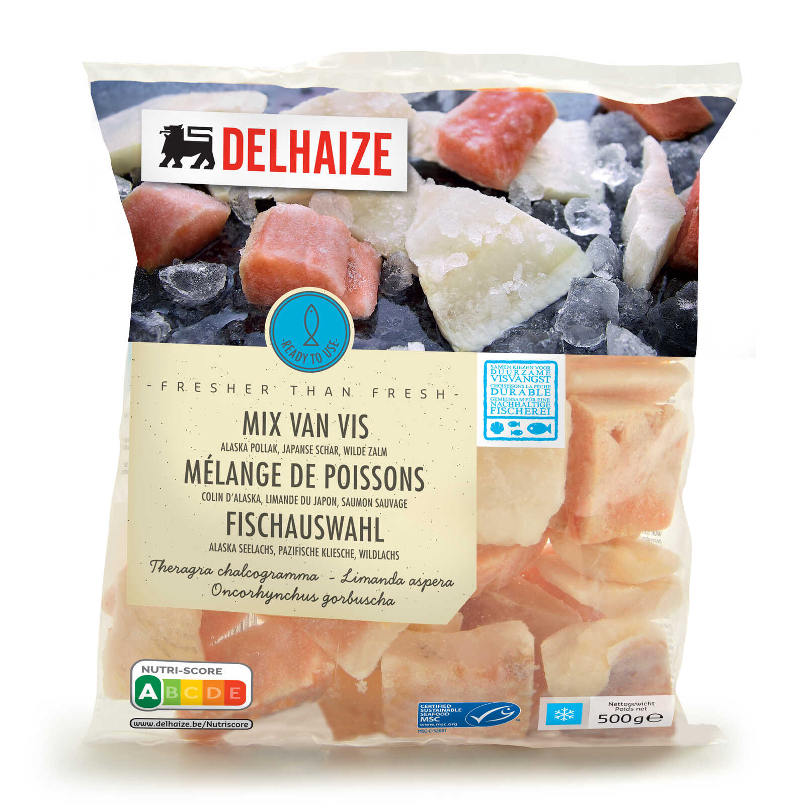 Delhaize | Mix de poissons | 500 gr | Delhaize