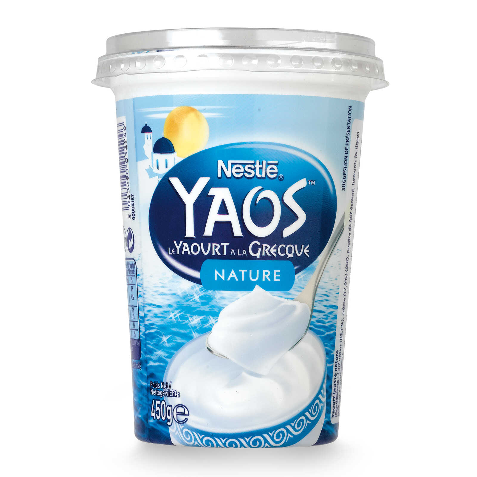 YAOS | yaourt | Nature | 450 gr | Delhaize