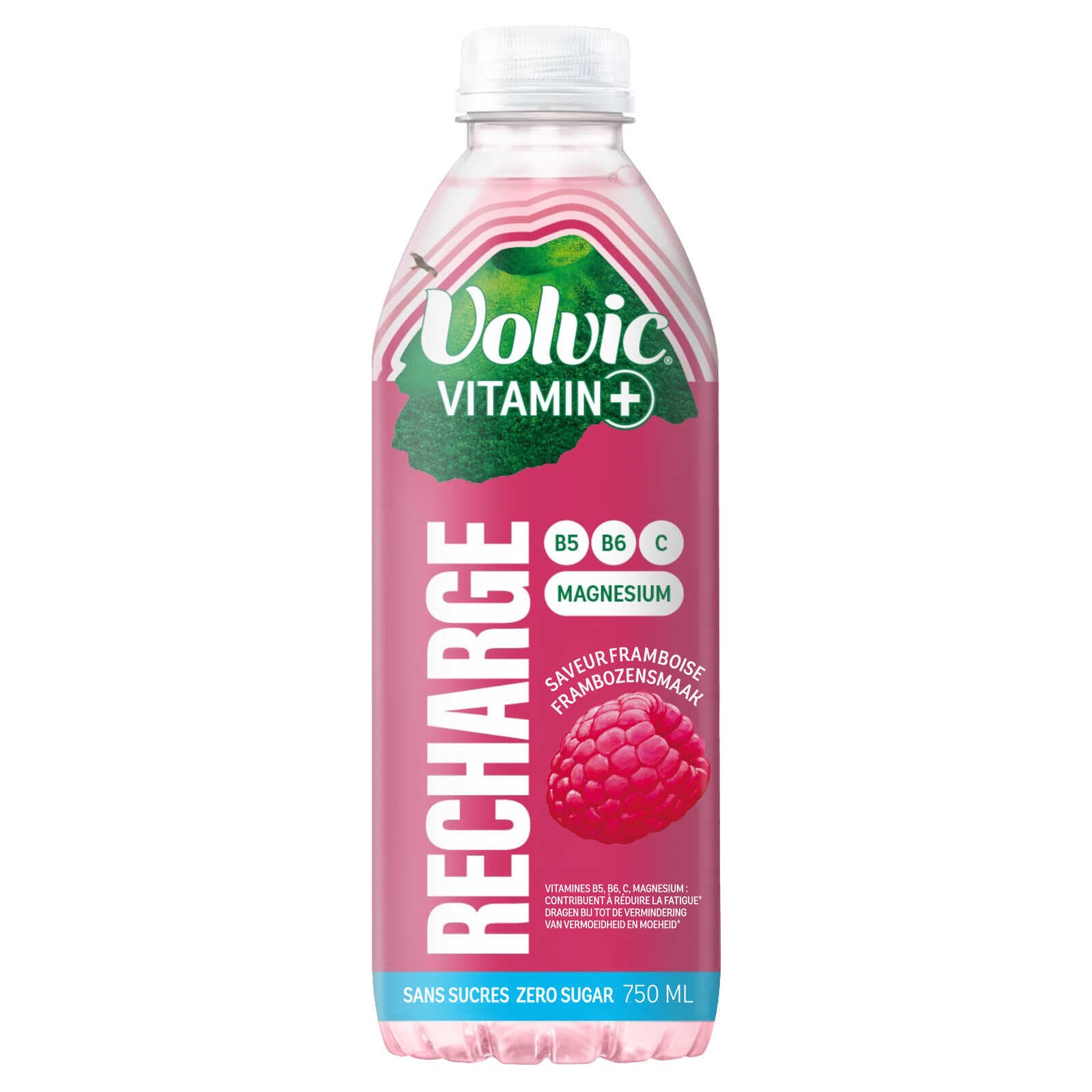 Volvic | Vitamine+ | Framboise | 75 cl | Delhaize