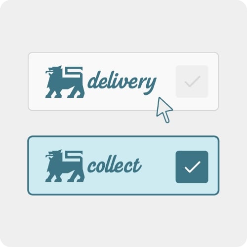 Collect : Online boodschappen afhalen bij Delhaize