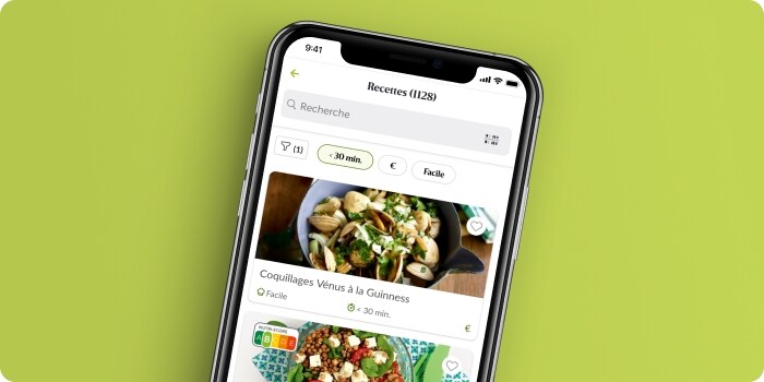 Cuisinez intelligemment avec l'application My Delhaize